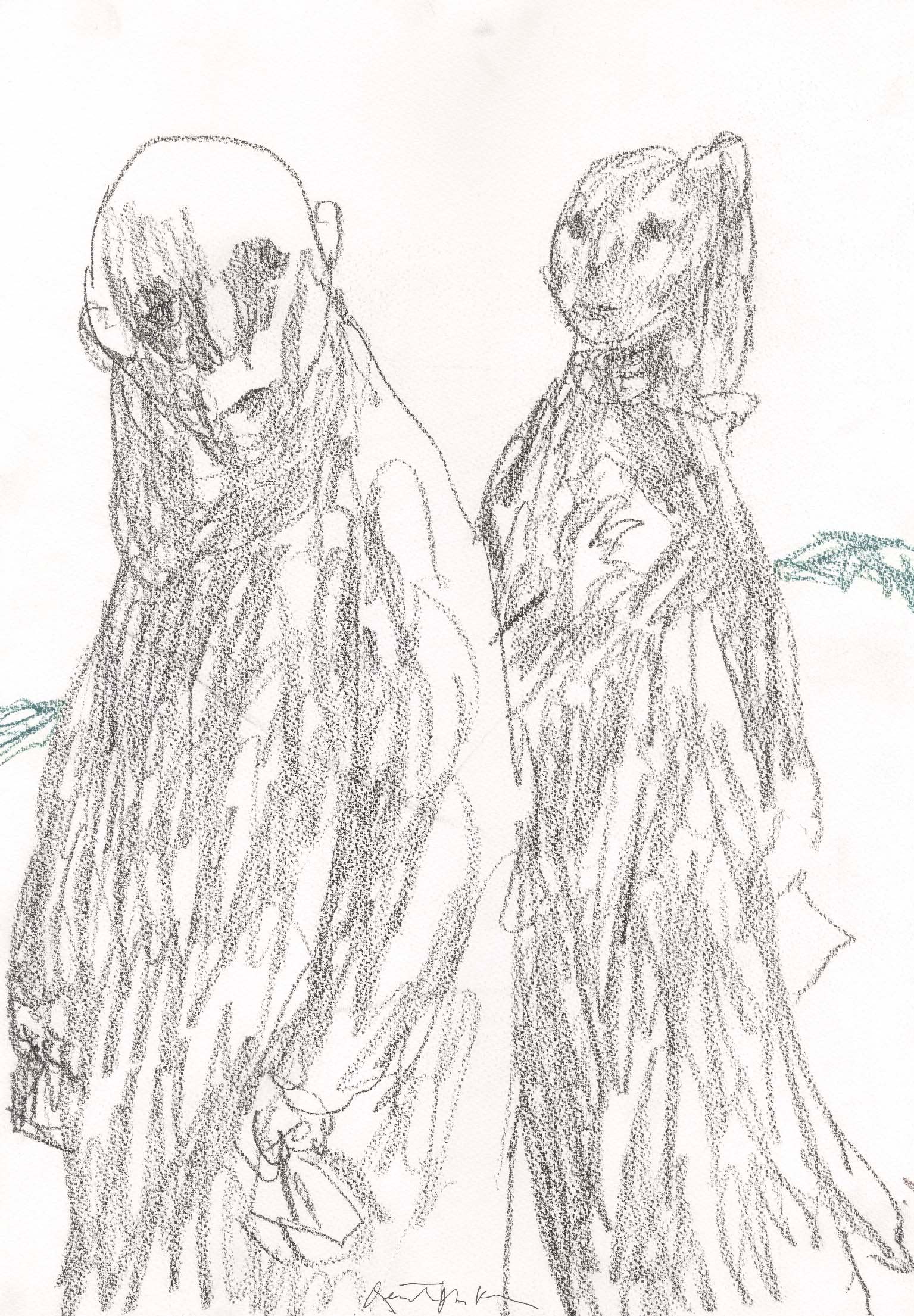 Works - Quentin Blake: Ninety Drawings | Bankside Gallery