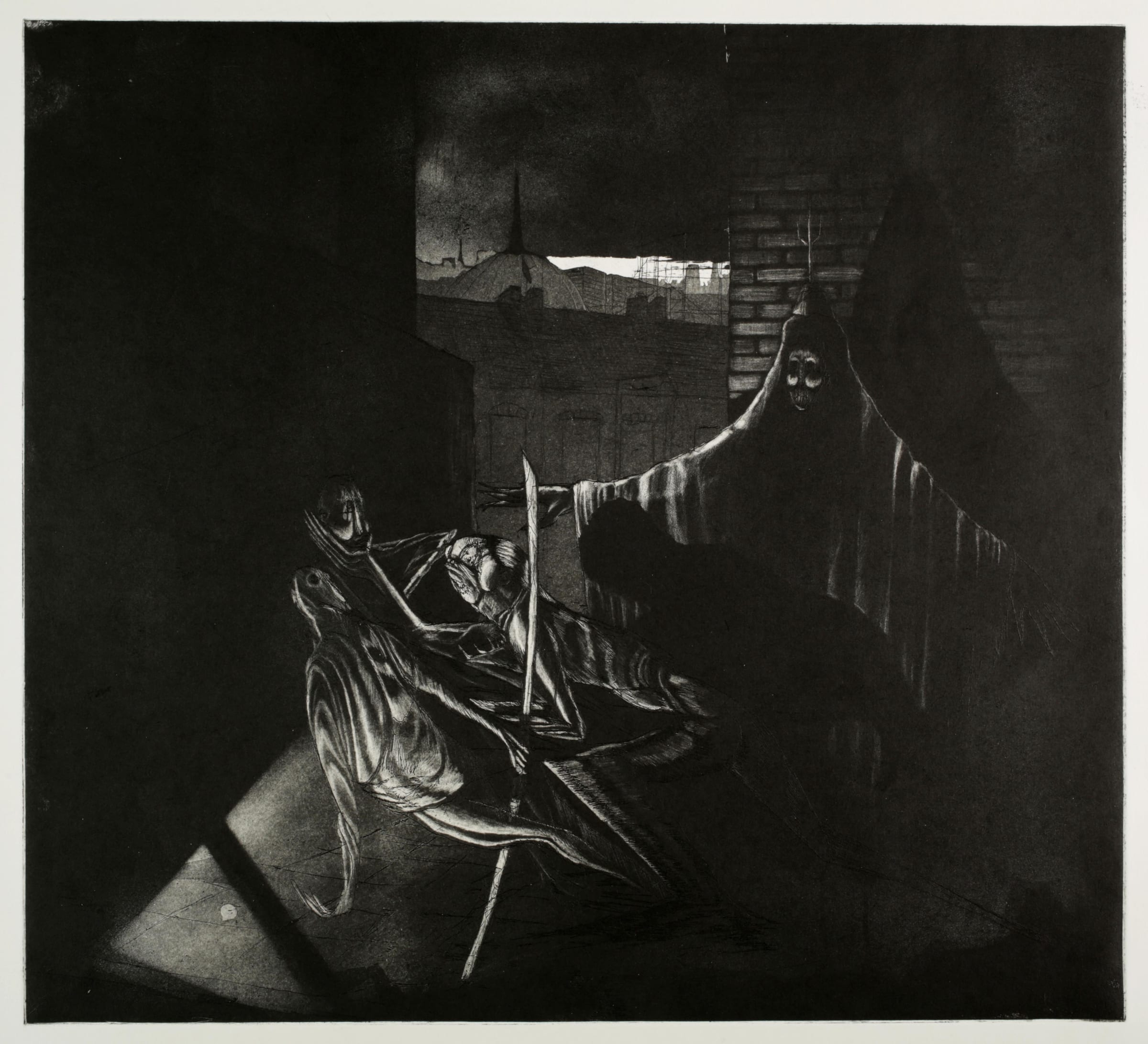 Frederic Morris RE, Cul-de-Sac | Bankside Gallery