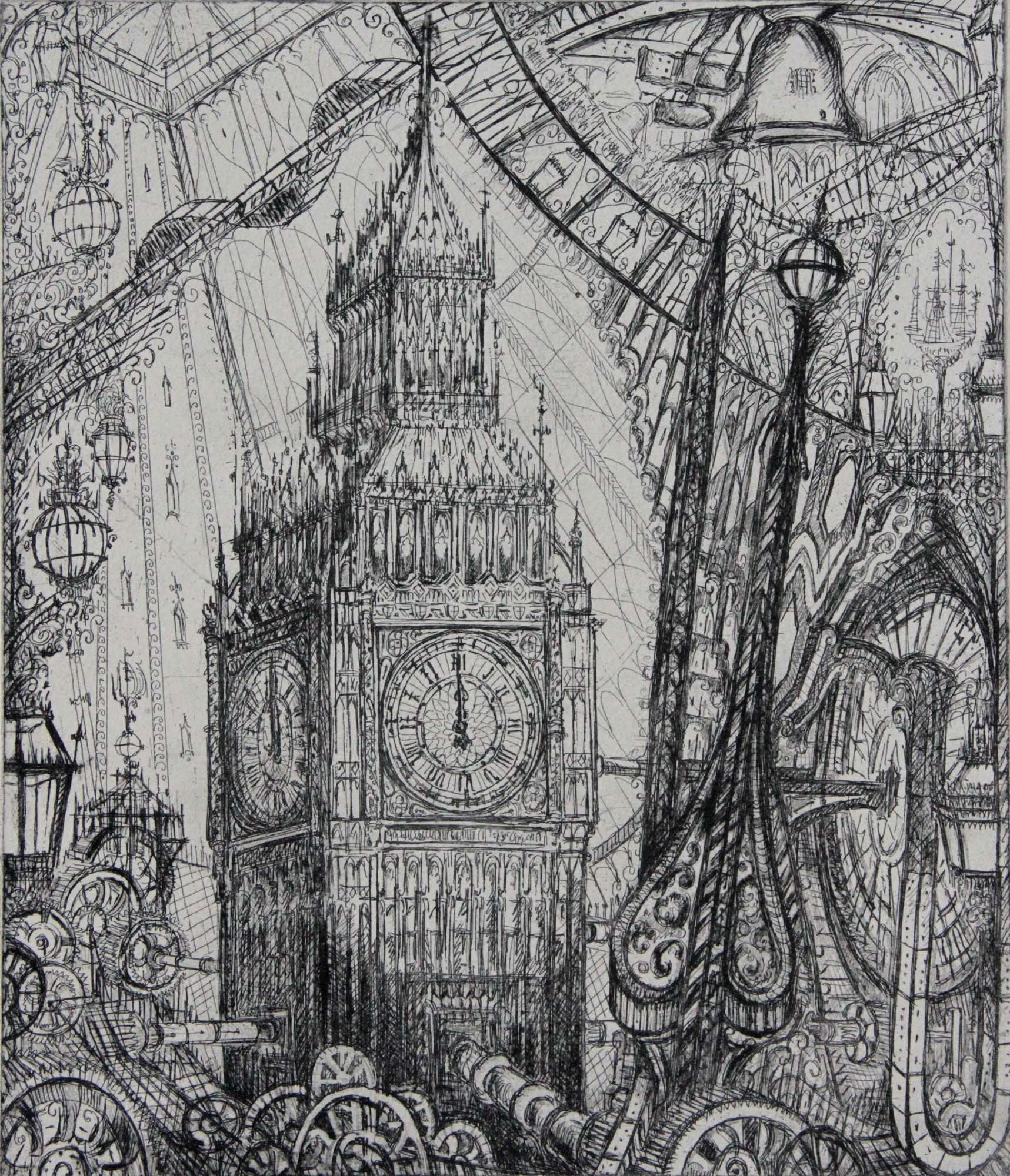 Neil Pittaway RWS RE, Midnight Hour | Bankside Gallery