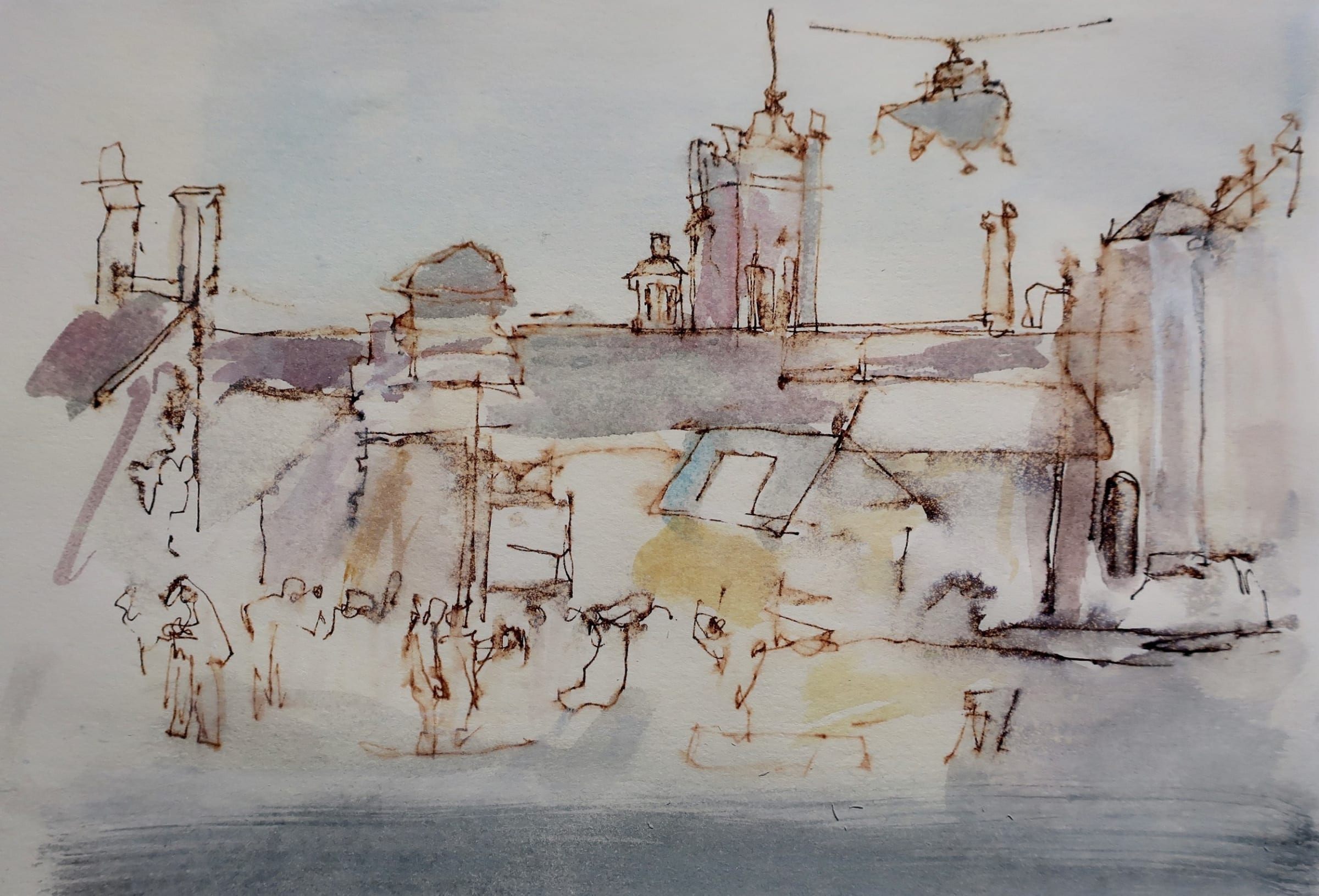 David Hamilton RWS, Pimlico-Lambeth | Bankside Gallery