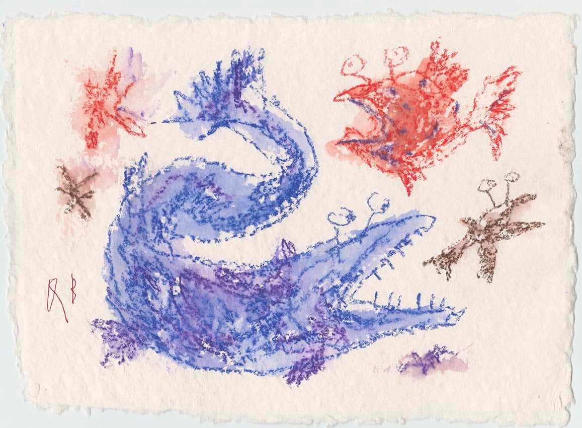 Works - Quentin Blake: Ninety Drawings | Bankside Gallery