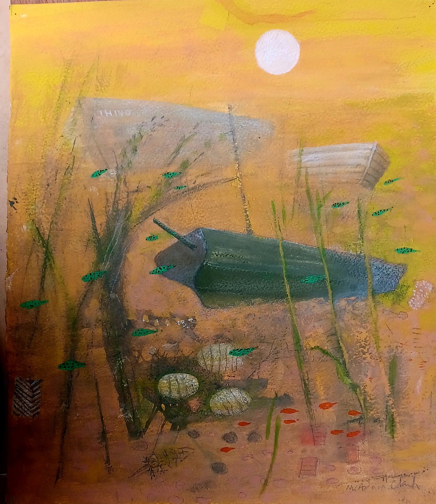 Caroline McAdam Clark RWS, Revealing Dogger Bank | Bankside Gallery