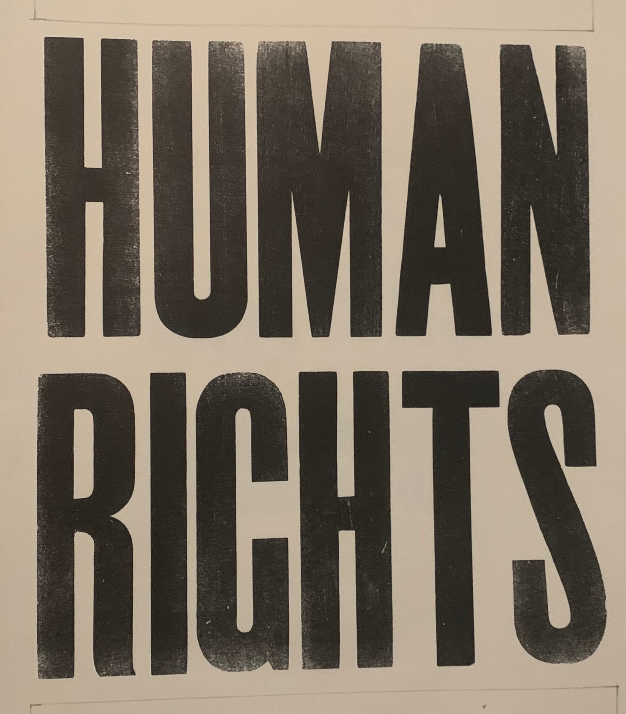 Simon Redington RE, Human Rights | Bankside Gallery