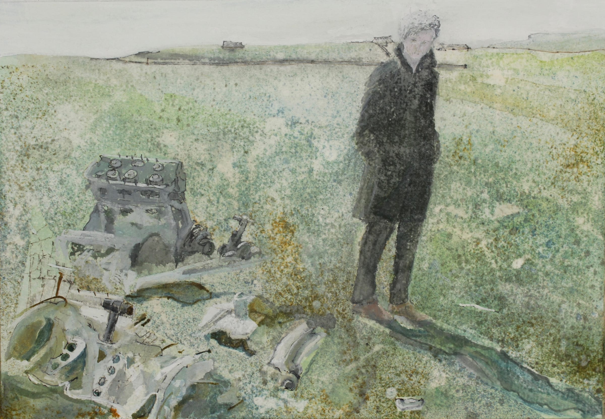 David Hamilton RWS, Fair Isle Wr2645 | Bankside Gallery