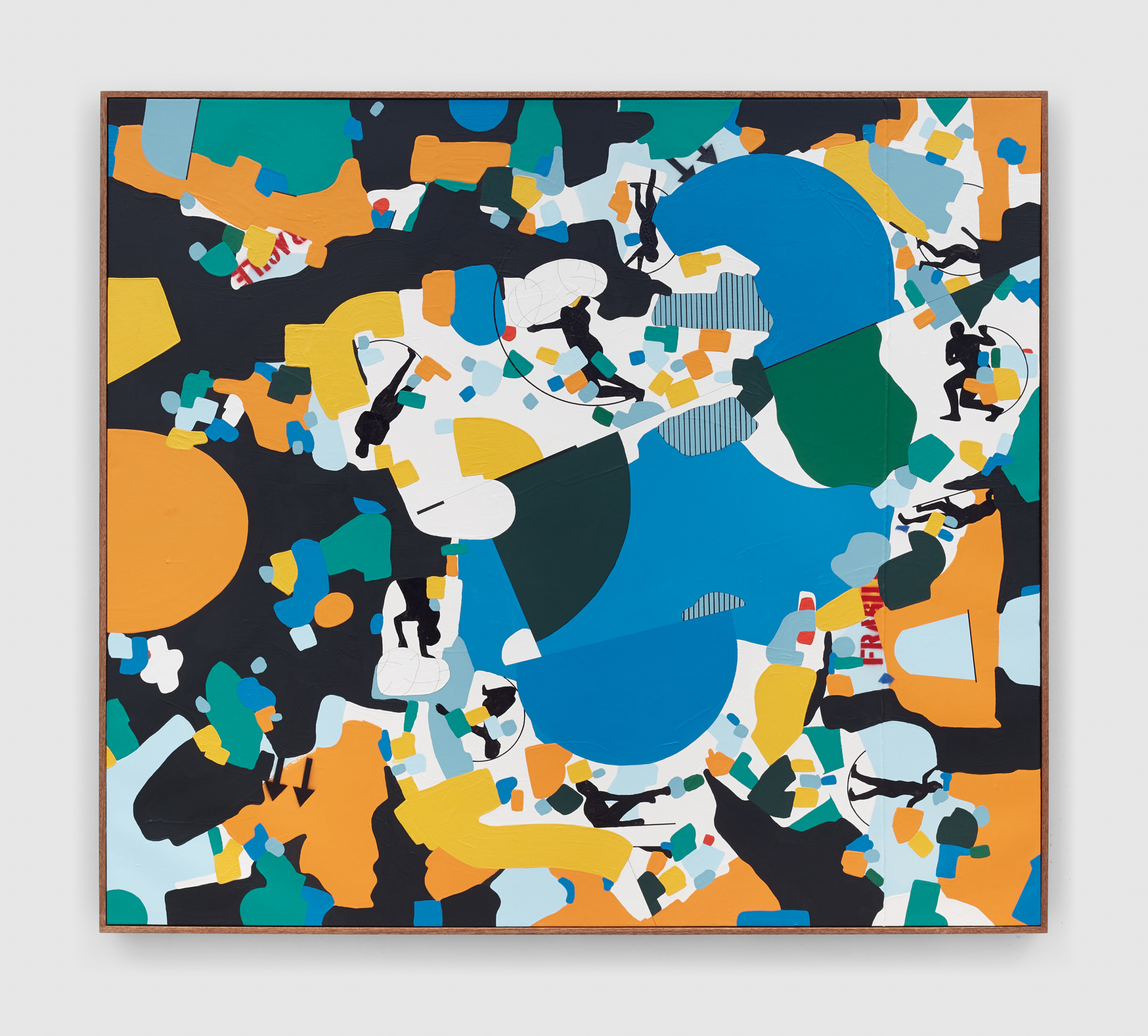 Serge Alain Nitegeka, Displaced Peoples in Situ: Studio Study XXX, 2024 | Marianne Boesky Gallery