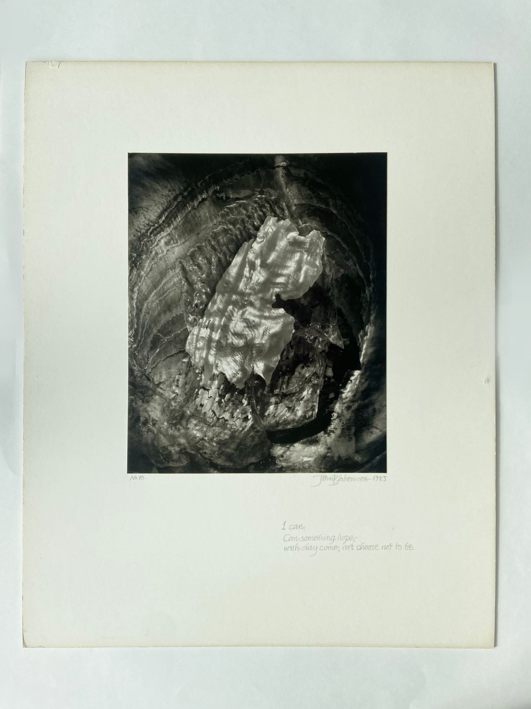 John Blakemore, From "In Memory of MR", 1983 | The Hyman Collection