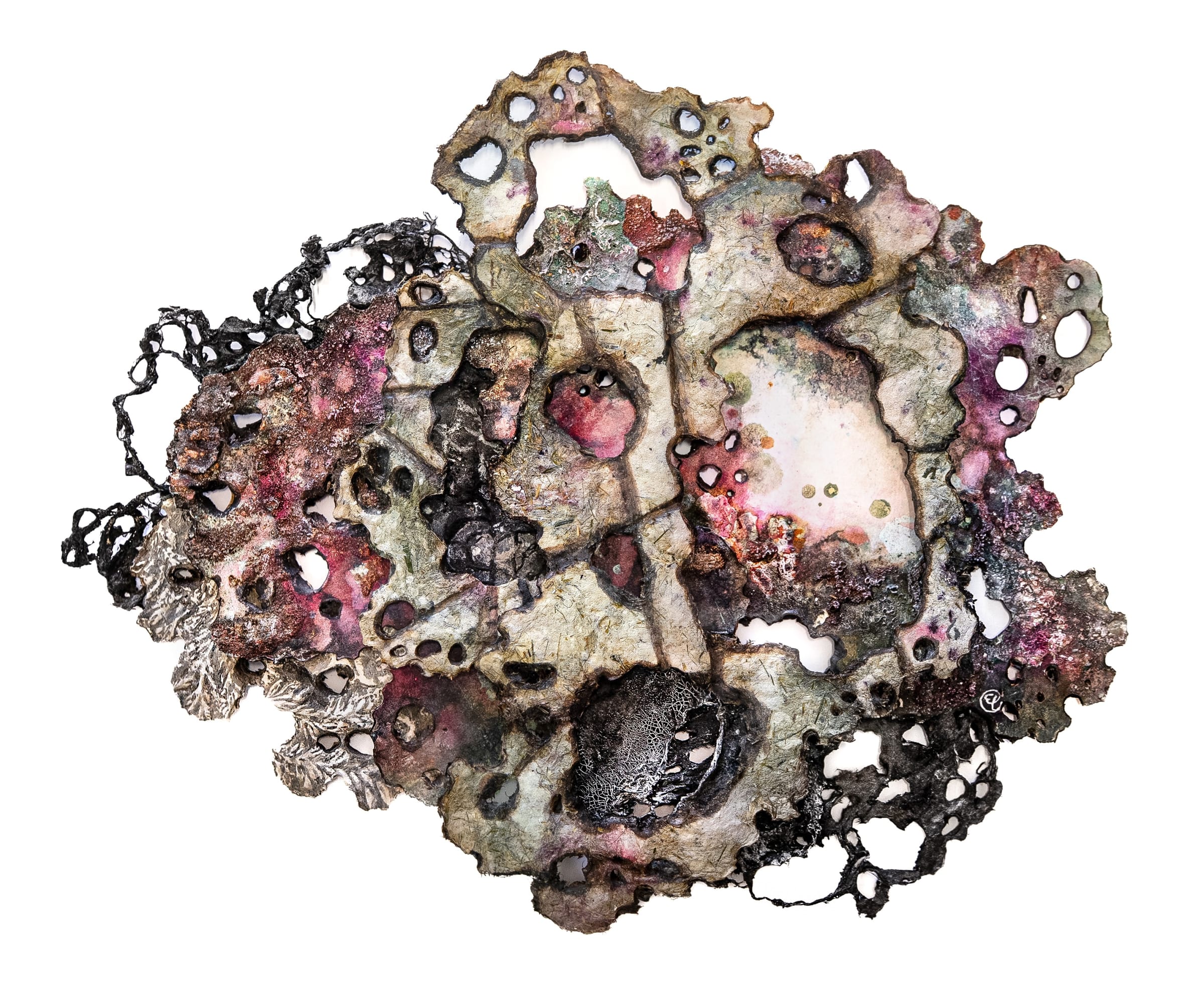 Emma lamb, Violet Veil , 2025 | The Brownston Gallery