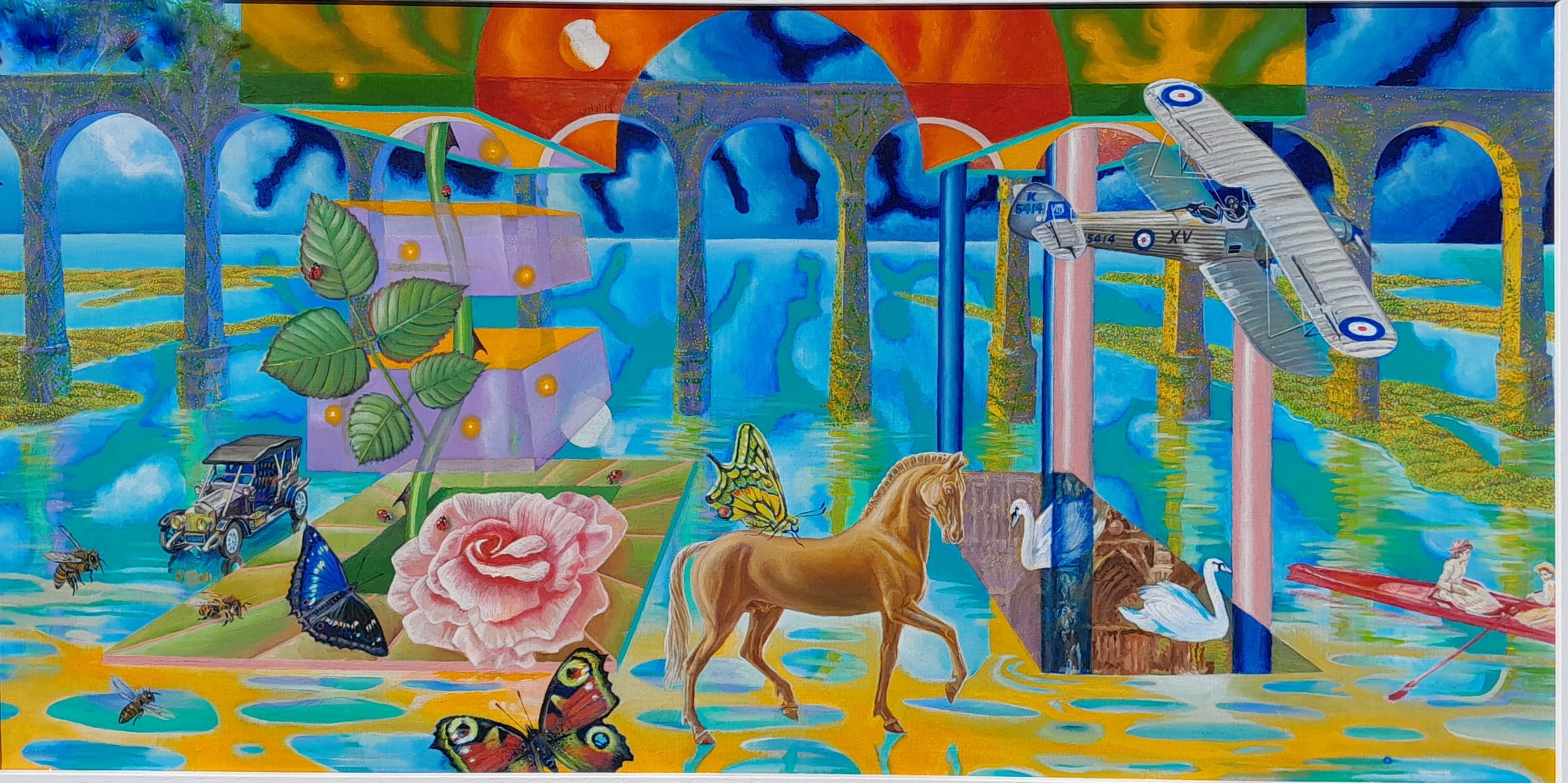 Fernando Asian, Monet in Calstock, 2021 | The Brownston Gallery