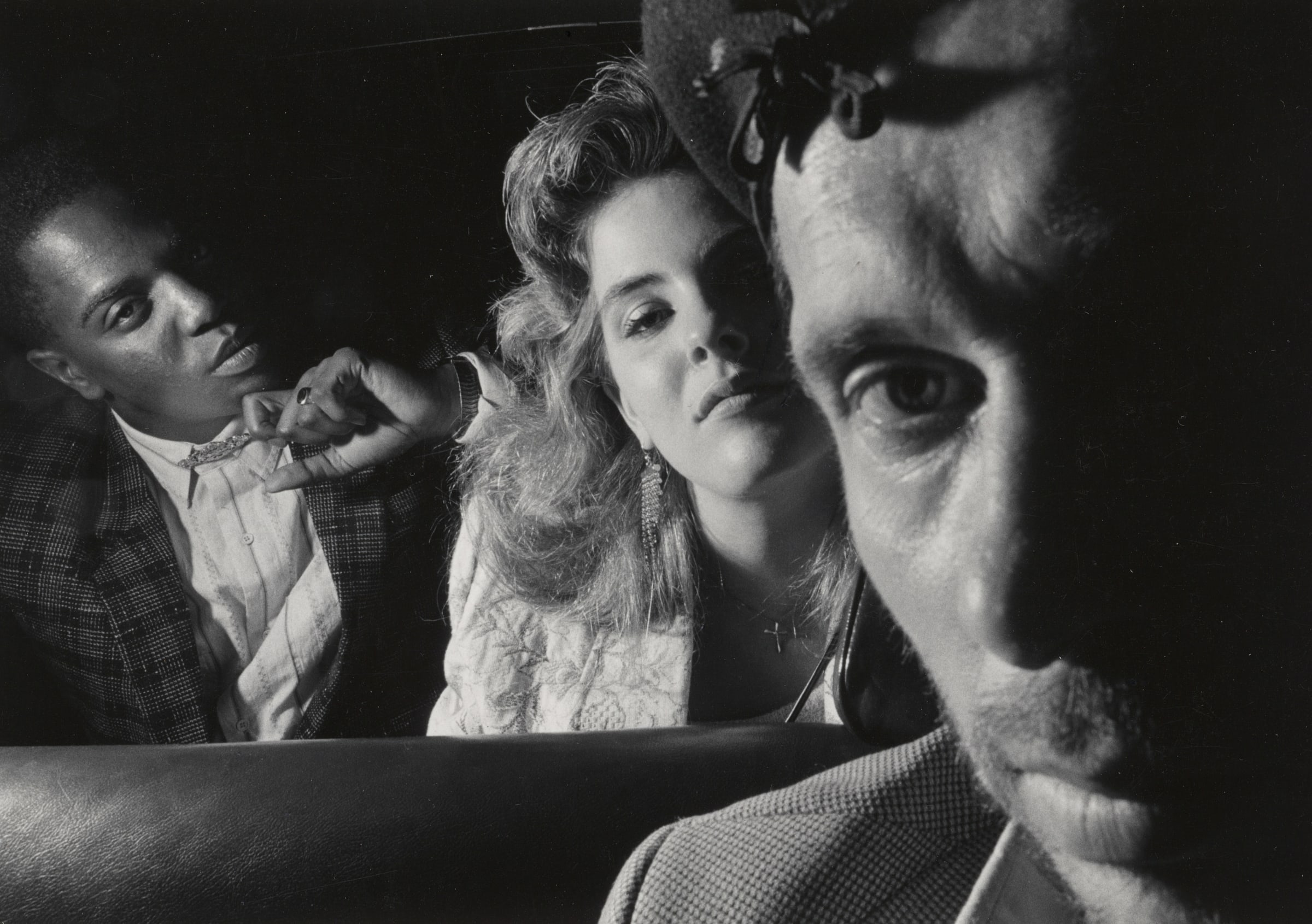 Ryan Weideman, Self-Portrait with Black and White Couple, 1986 | Bruce ...
