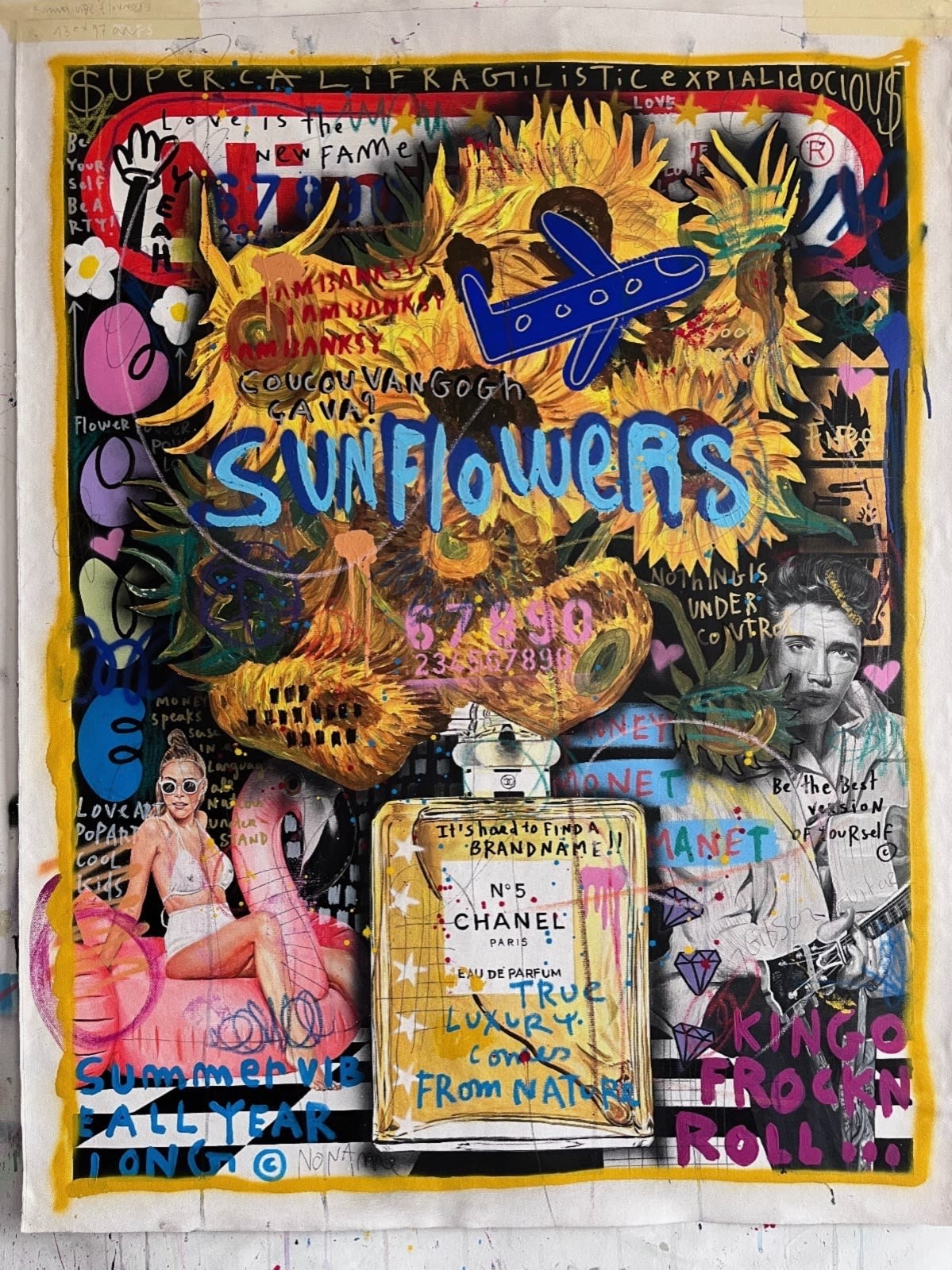 Jisbar, Summer Vibe Flower, 2025 | Carousel Fine Art