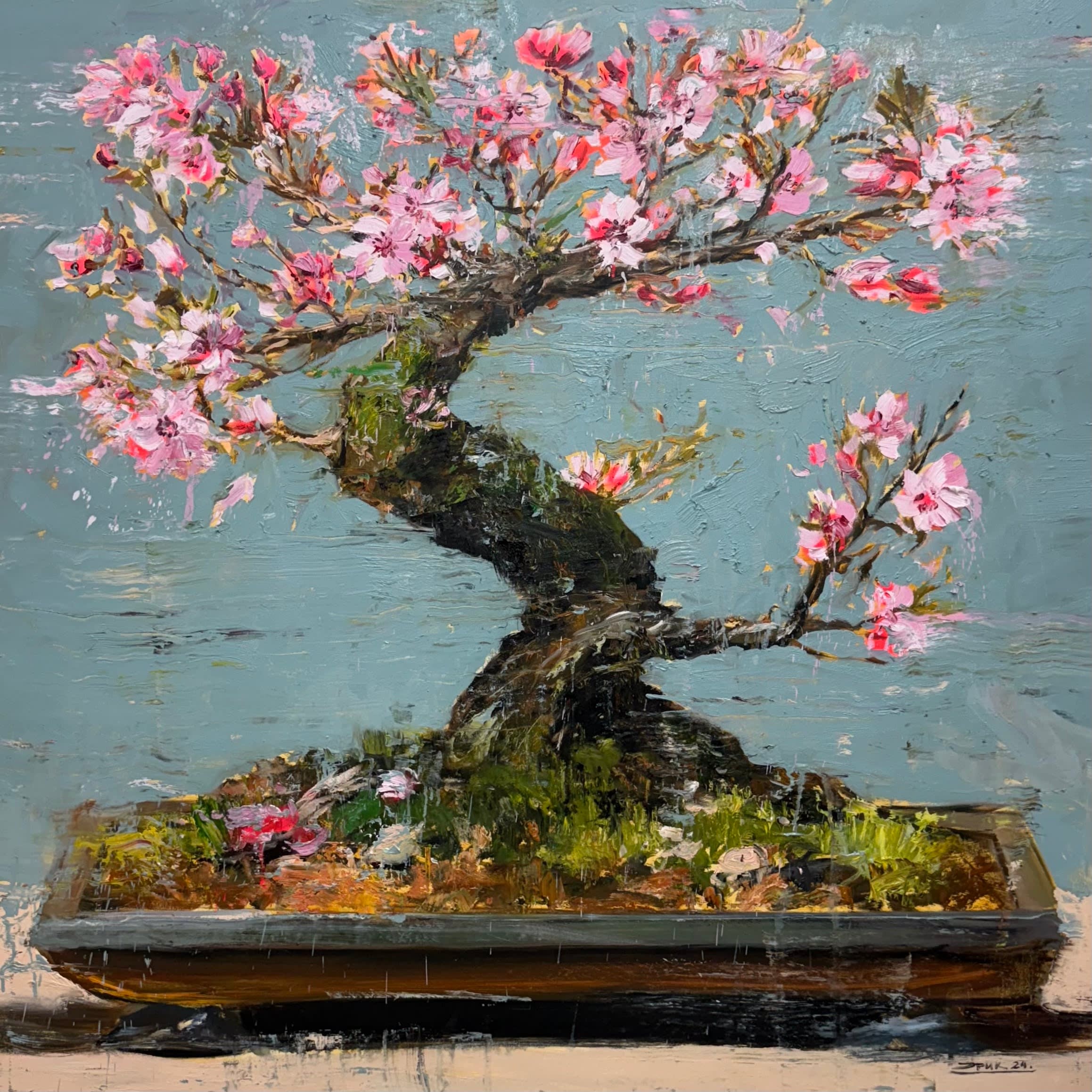 Eric Alfaro, Sakura in bloom, 2024 | Carousel Fine Art