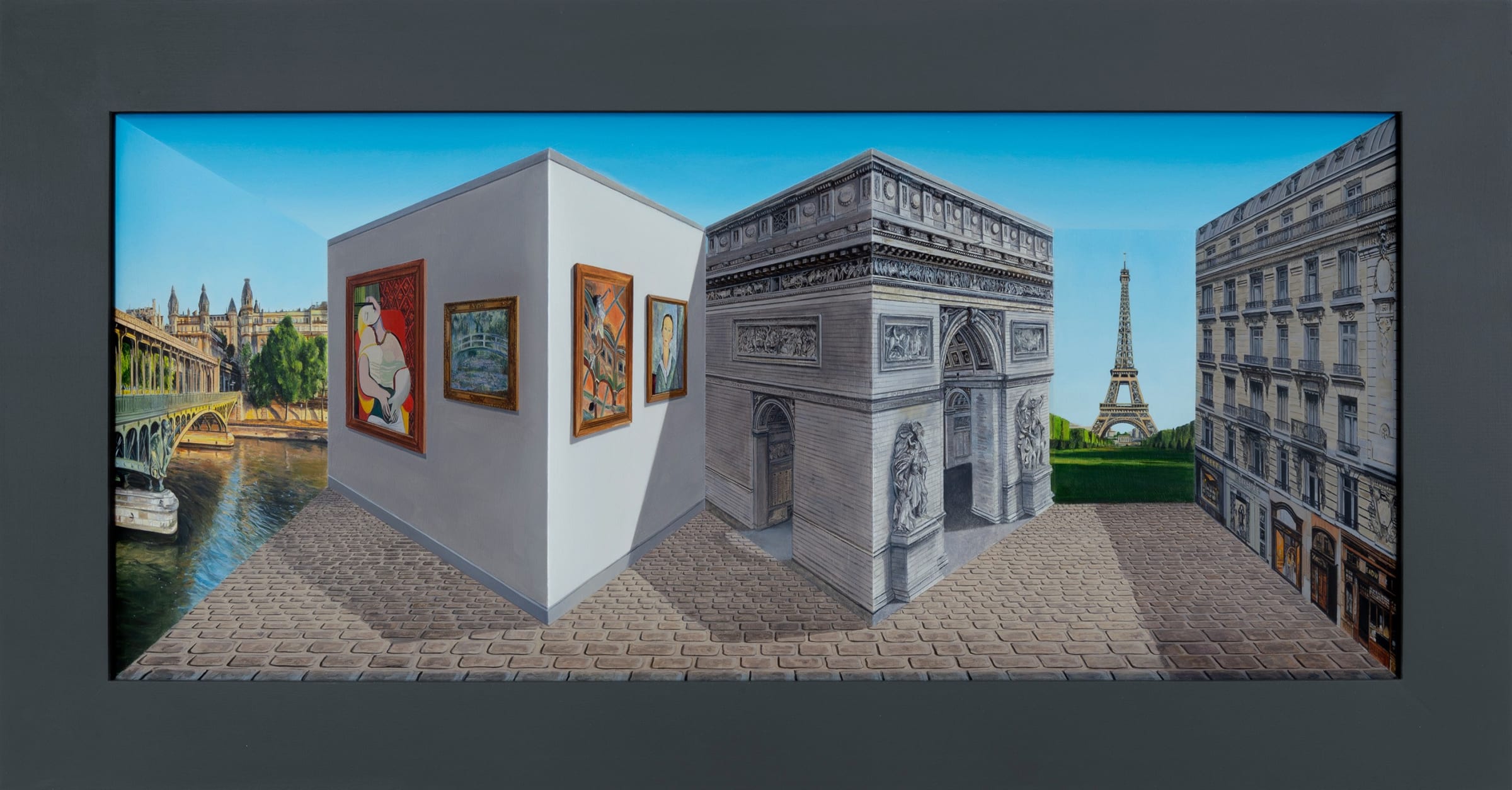 Patrick Hughes, Paree | Carousel Fine Art