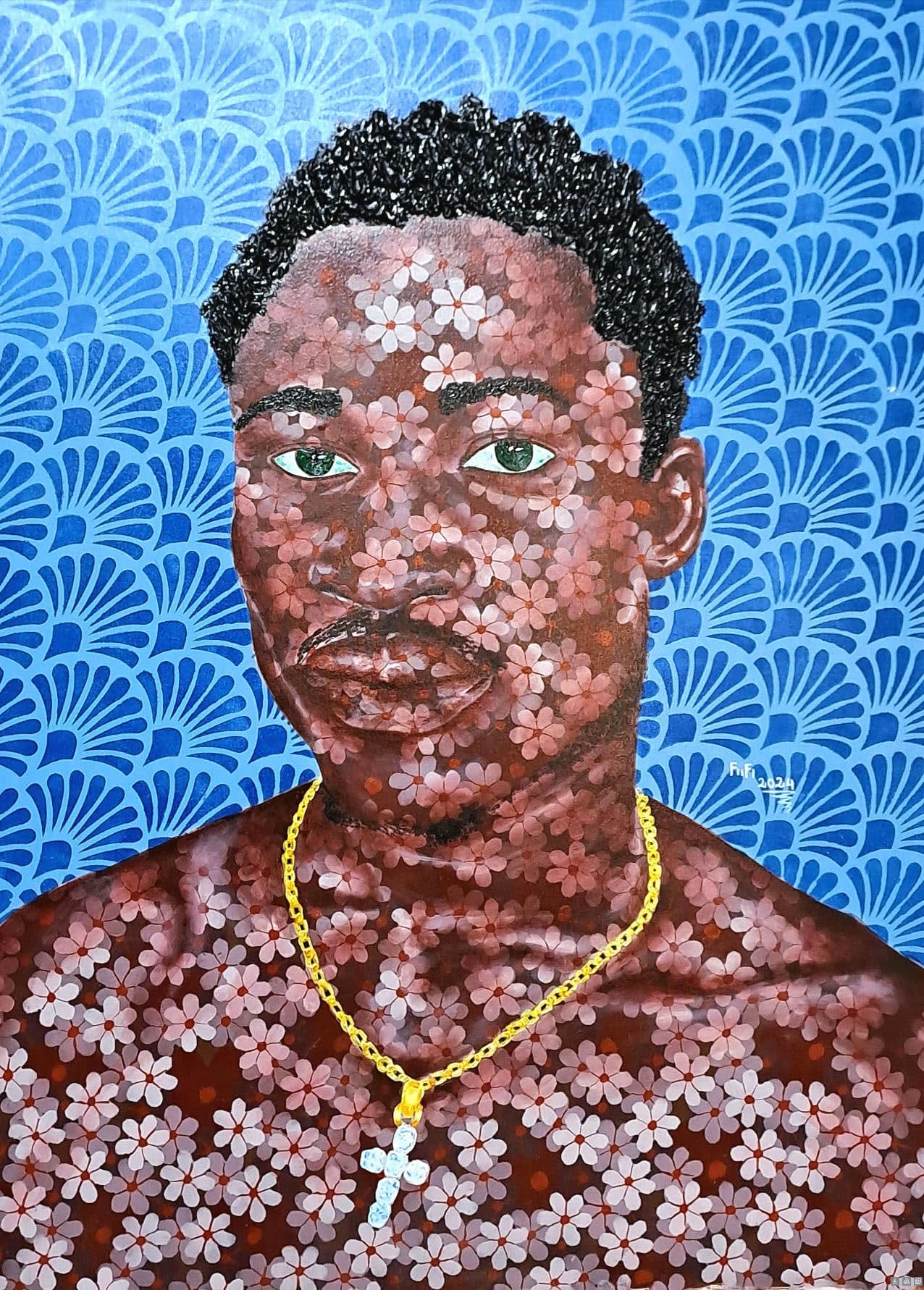 Seth Fiifi Afful, Kojo the HackMan, 2024 | Casterline|Goodman Gallery