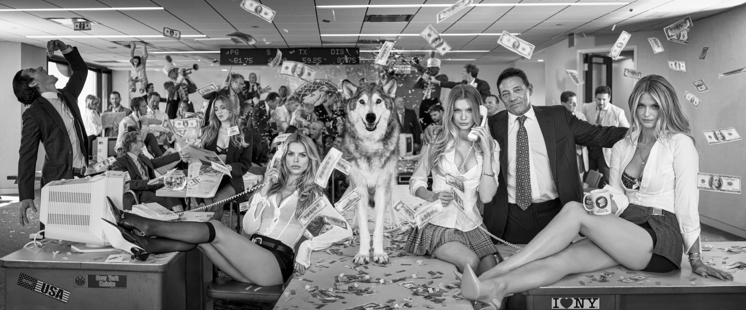 David Yarrow, Stratton Oakmont, 2025 | Casterline|Goodman Gallery