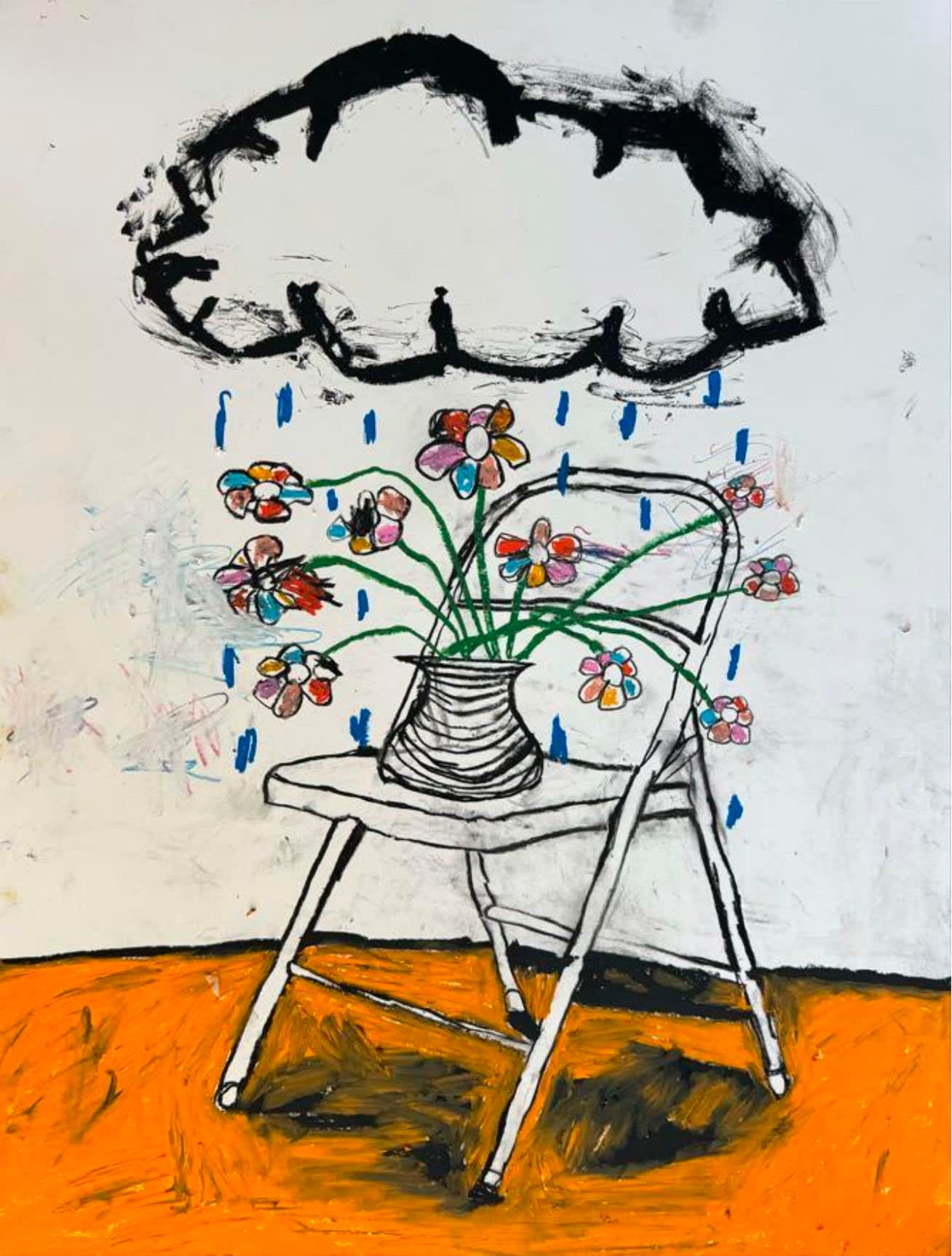 Daniel Yocum, Sitting in the Rain, 2024 | Casterline|Goodman Gallery