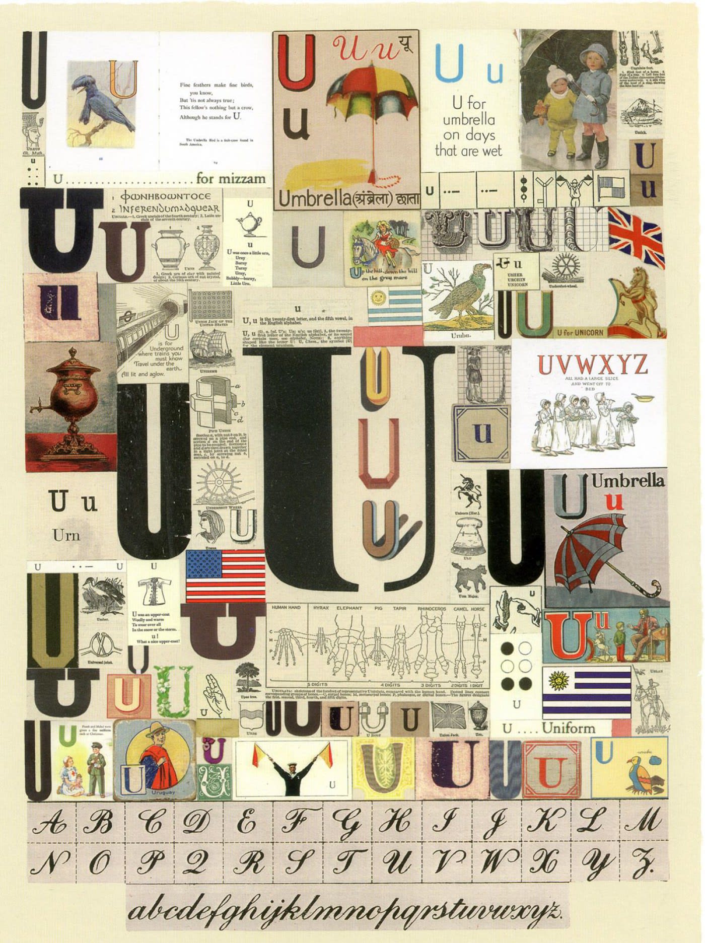Peter Blake, An Alphabet: The Letter U, 2007 | CCA Galleries Limited