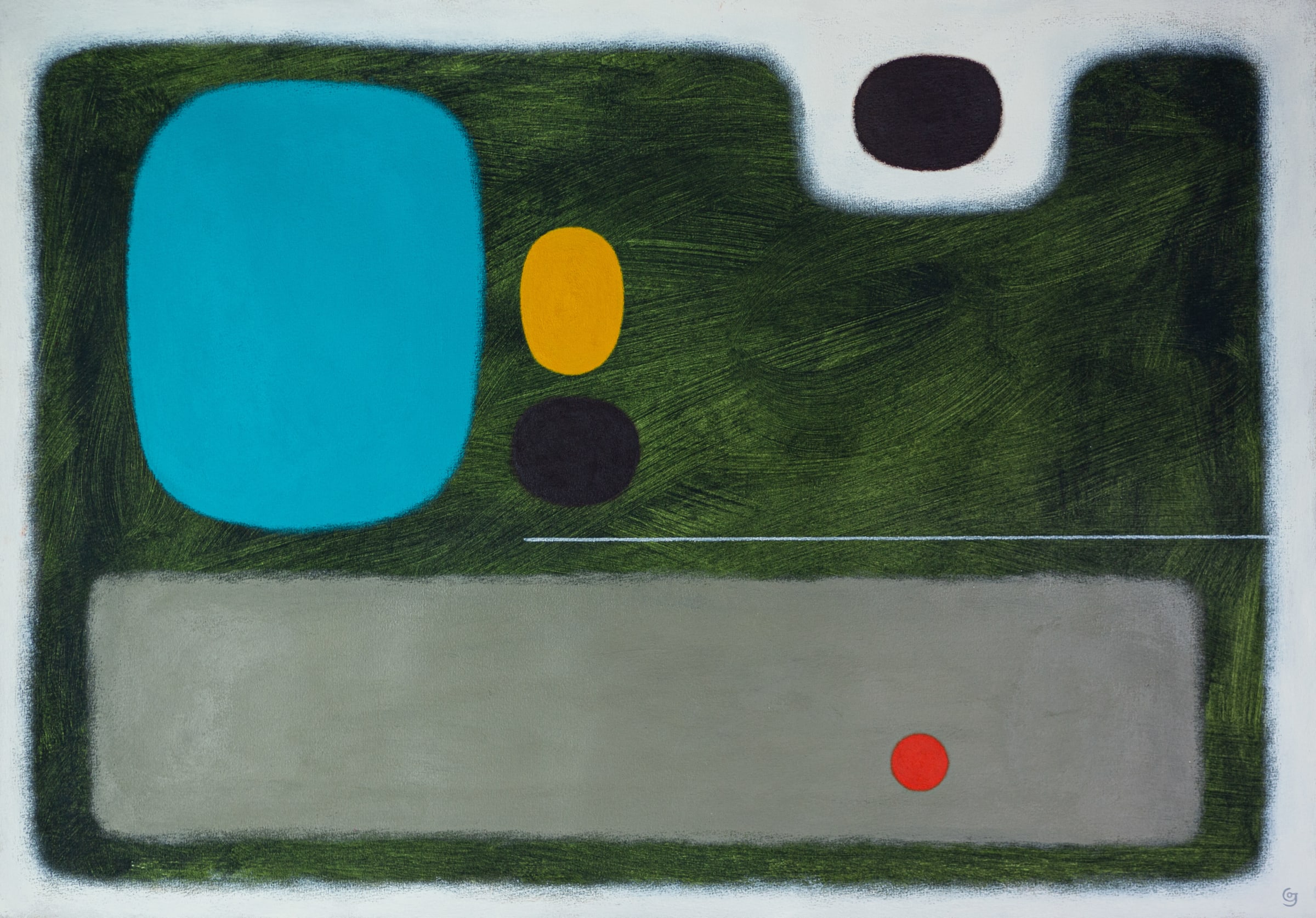 Oliver Gaiger, Gate of a Garden, 2023 | Celf Gallery