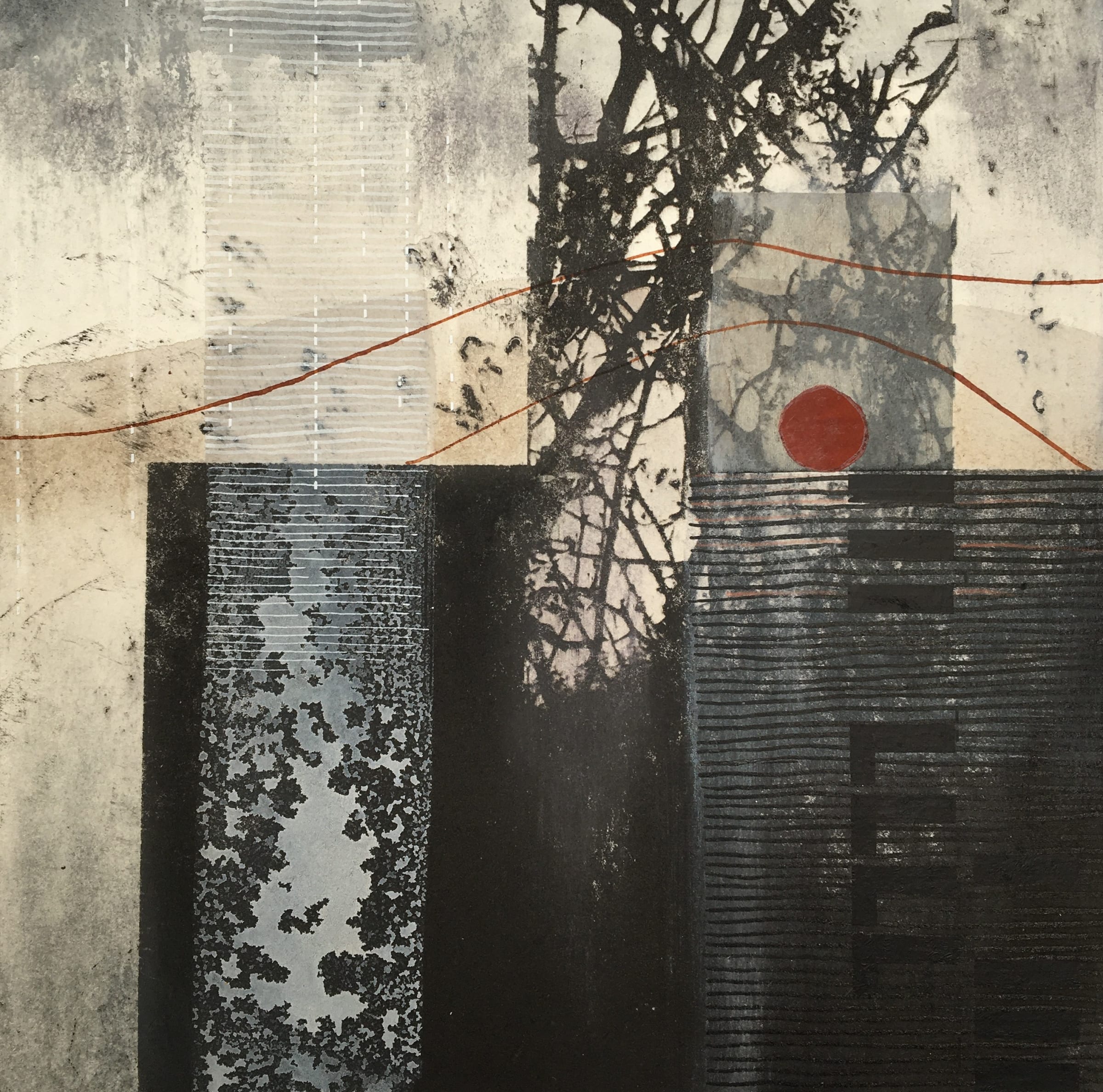 Sally James Thomas, Quiet Estuary 1, 2023 | Celf Gallery