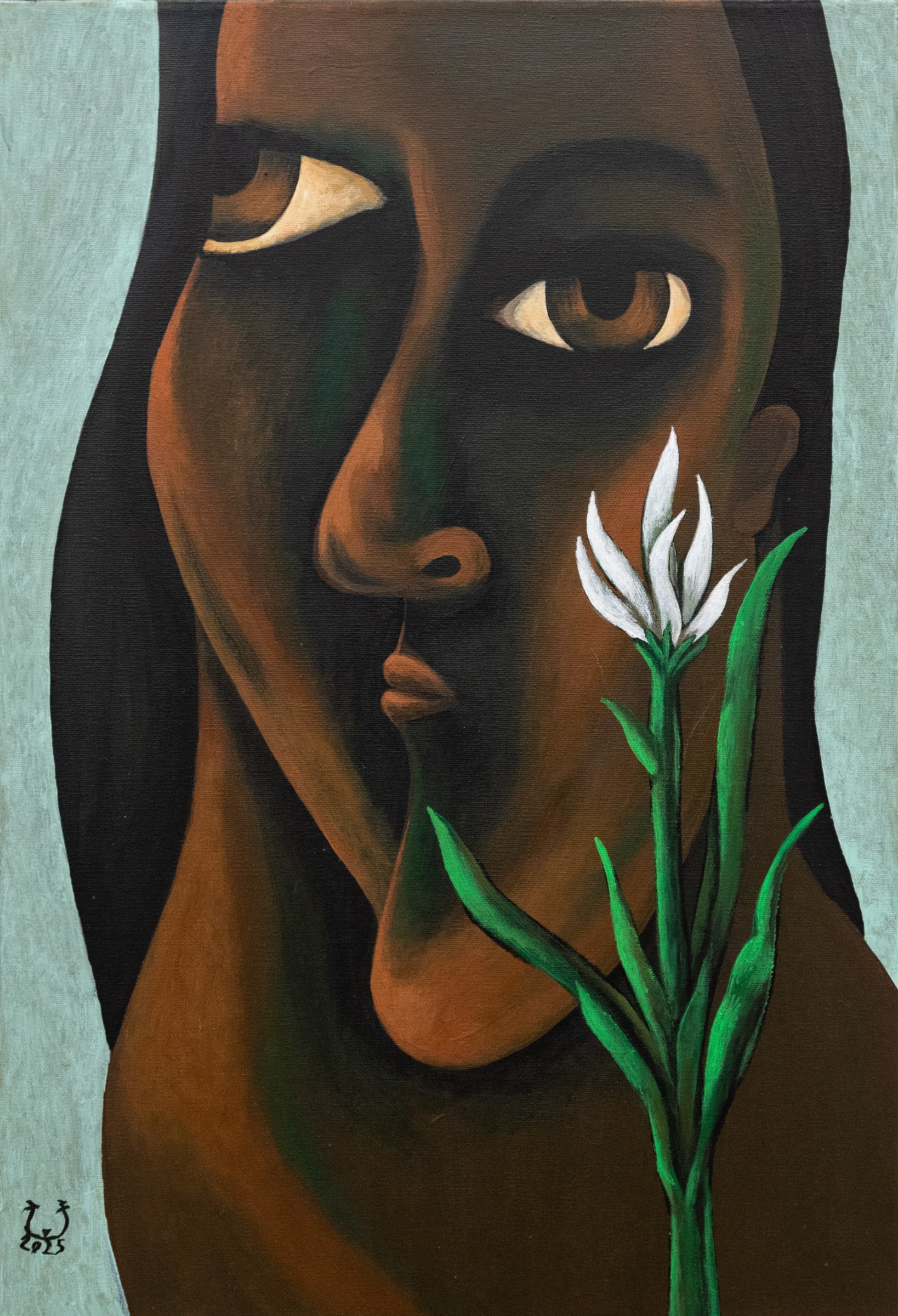 Souad Abdelrassoul, Silence in Bloom, 2025 | Circle Art Gallery
