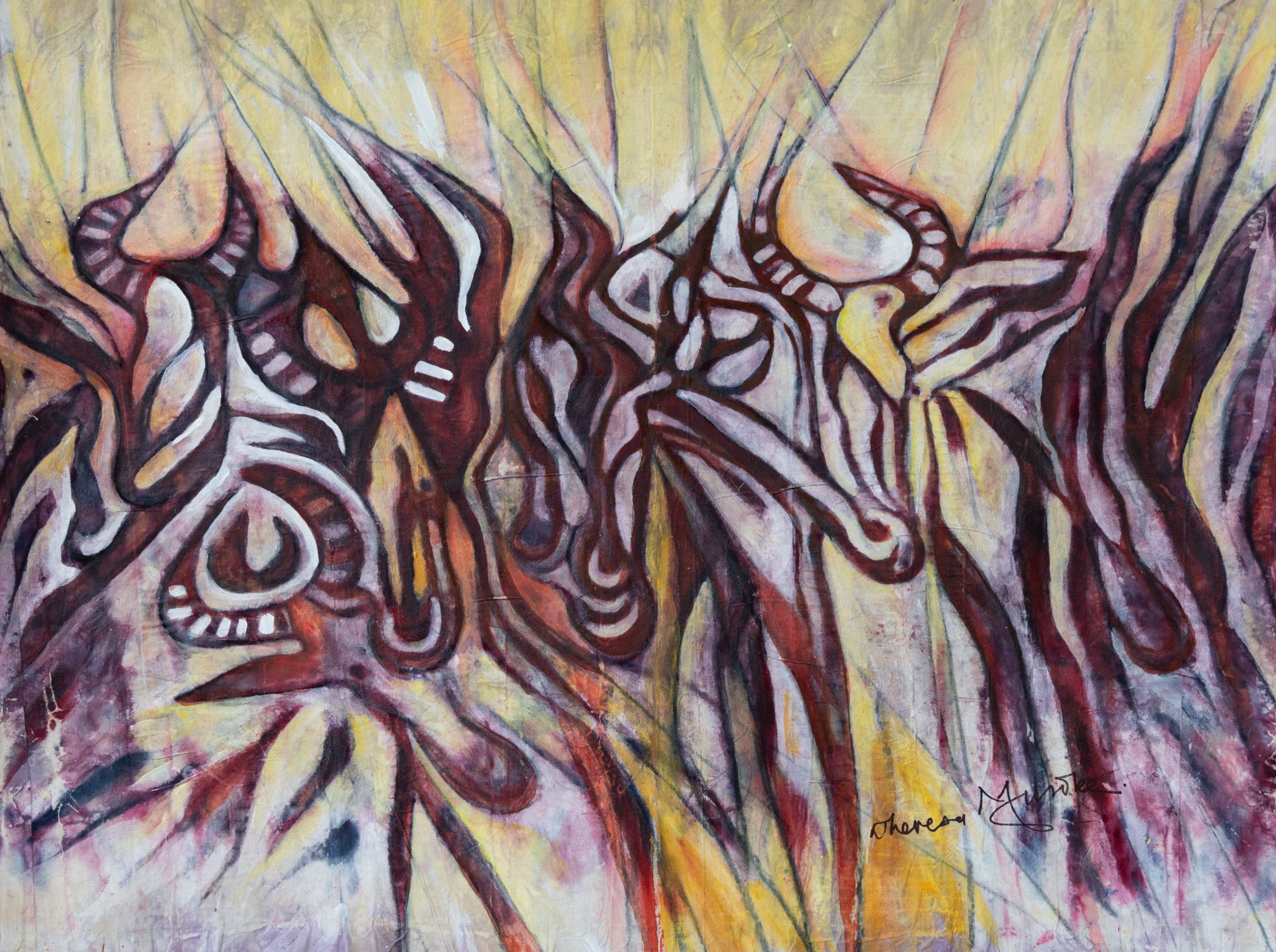 Theresa Musoke, Horns, 2010 | Circle Art Gallery