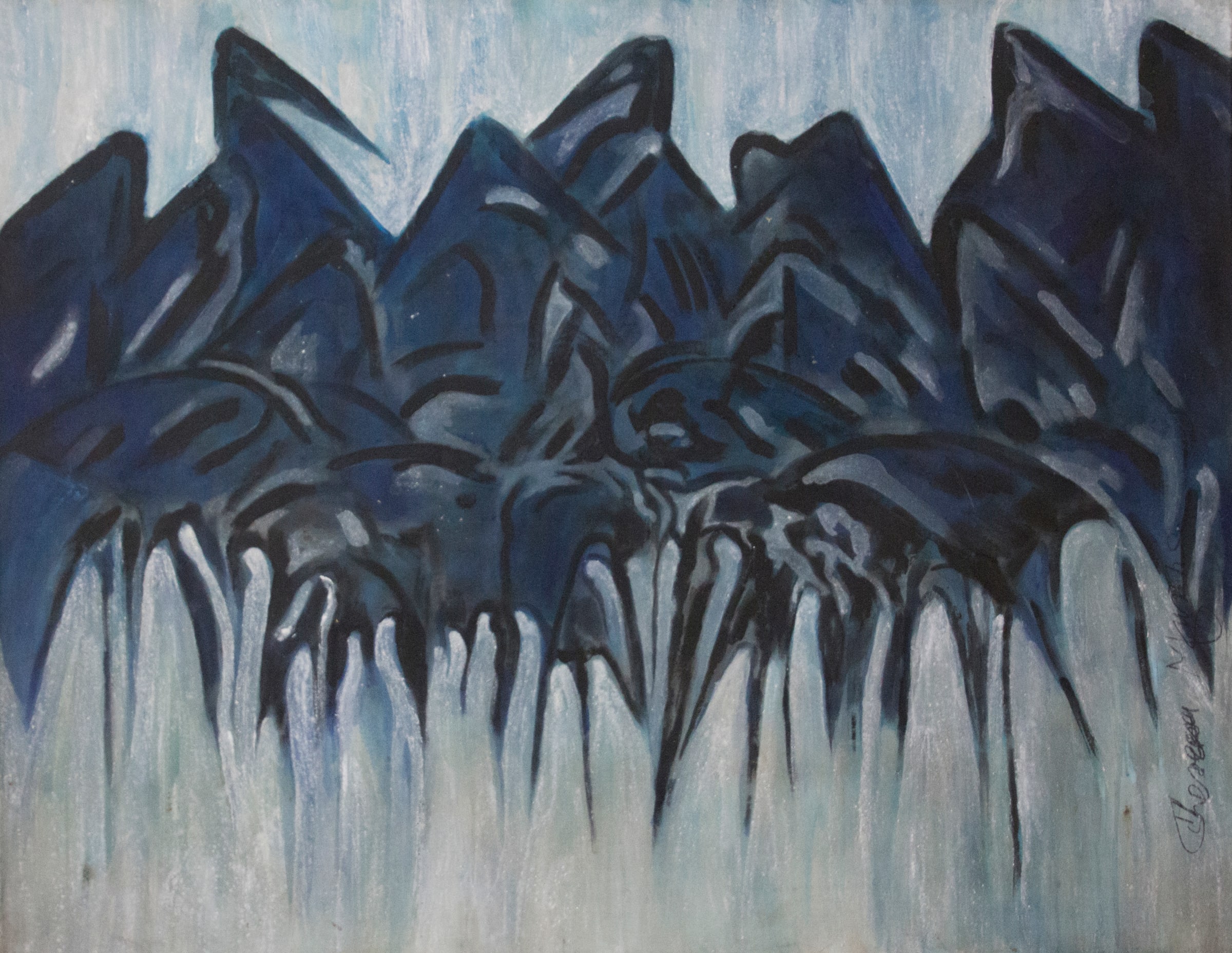 Theresa Musoke, Marabou Storks l, circa 1990s | Circle Art Gallery