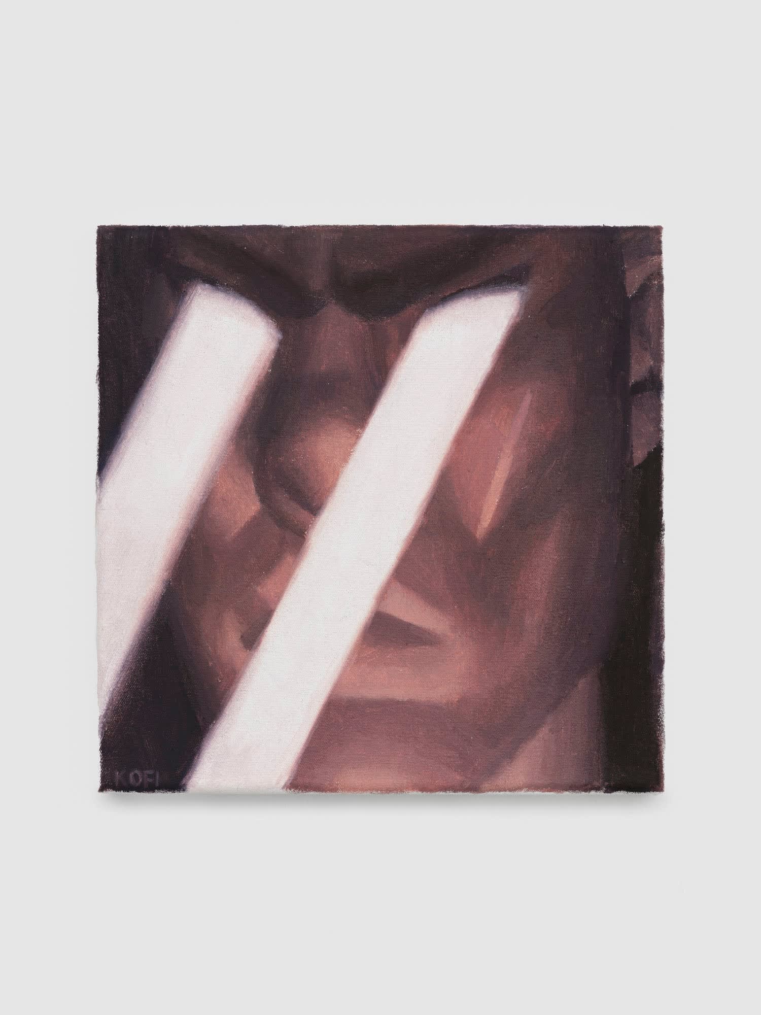 Kofi Perry, Ray Gazer Anointing the Wicked, 2025 | Cob Gallery