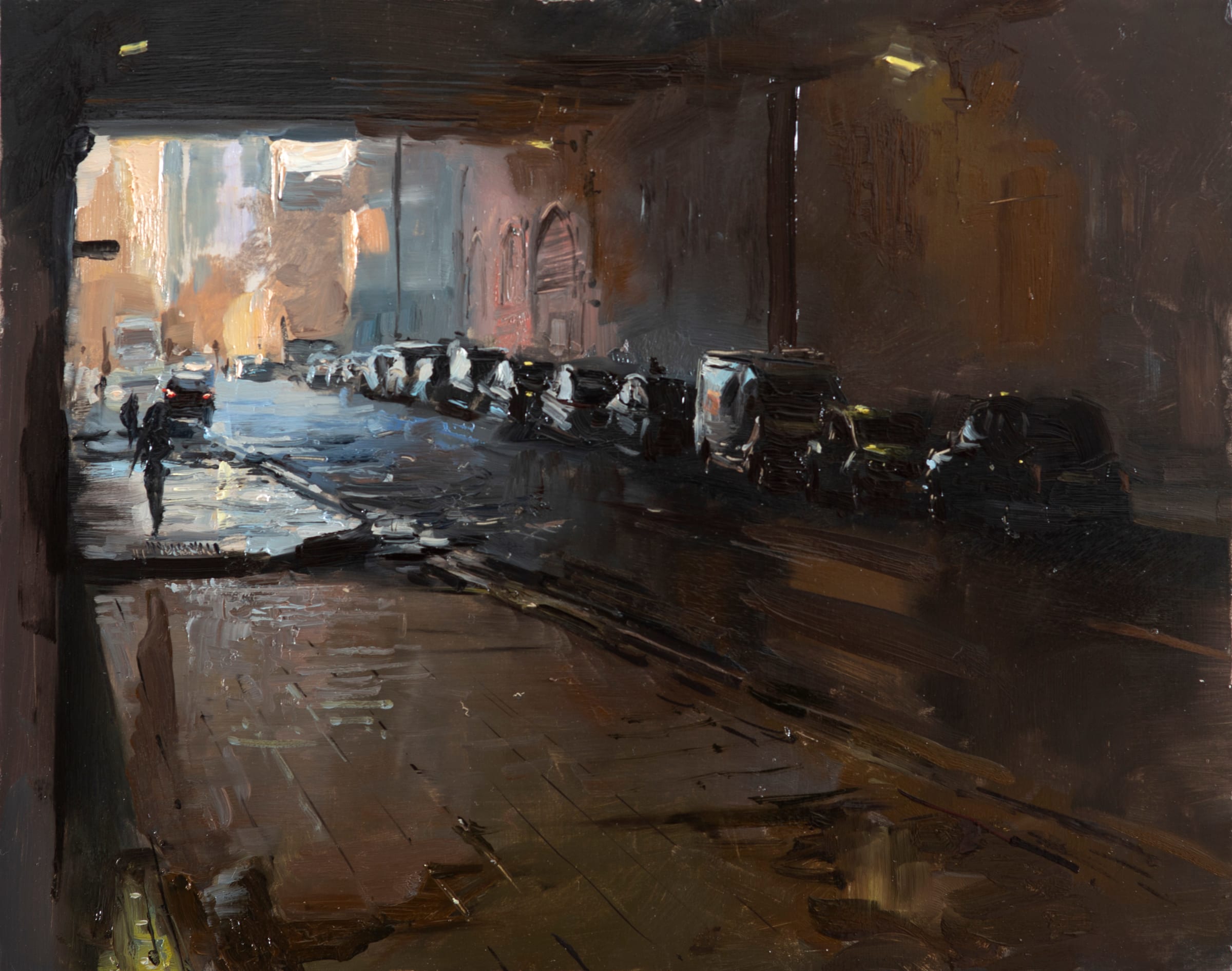 Rob Pointon ROI, Sun Through Tunnel, 2025 | Contemporary Six