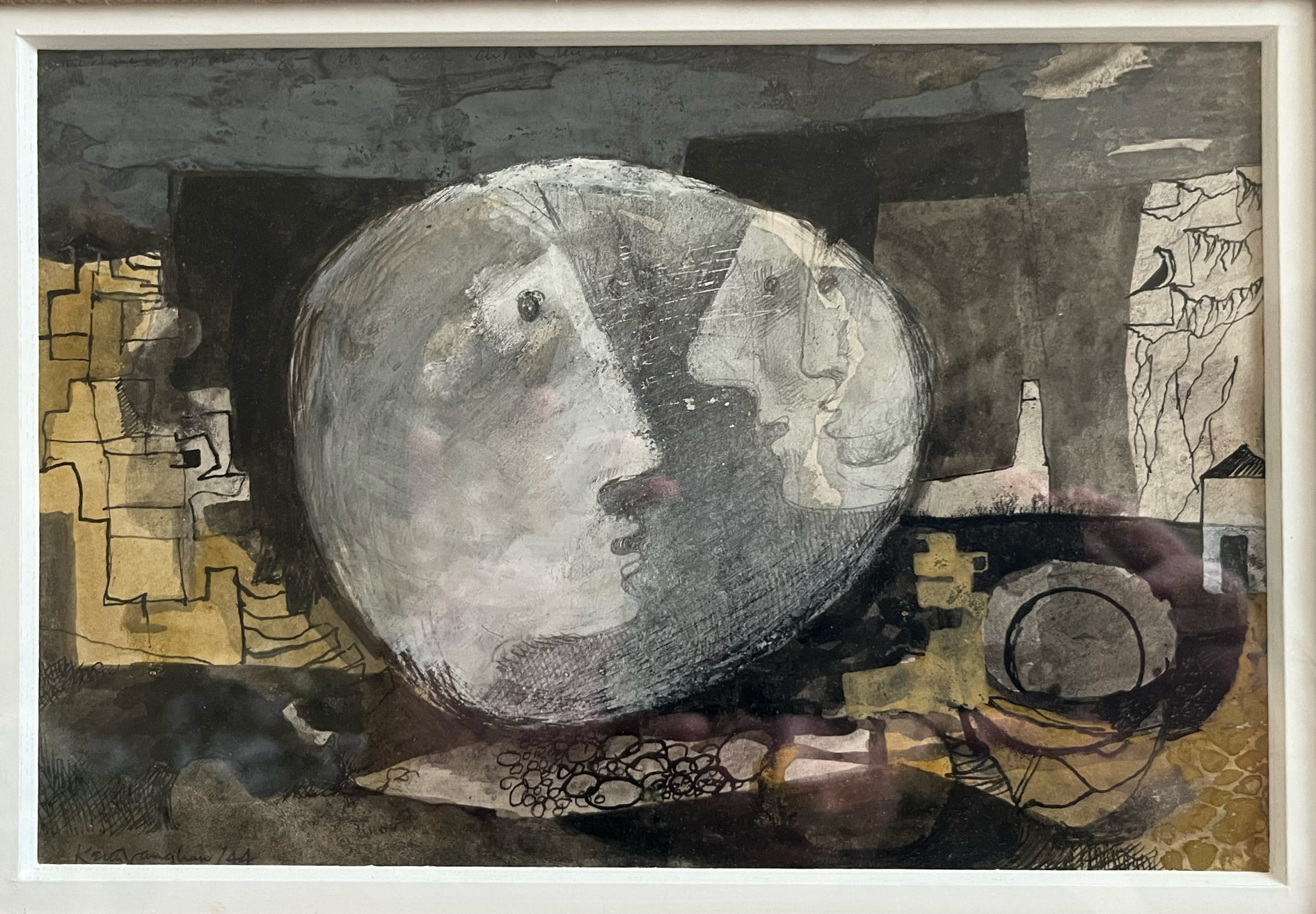 Keith Vaughan, Talking Stones, 1944 | Contemporary Six