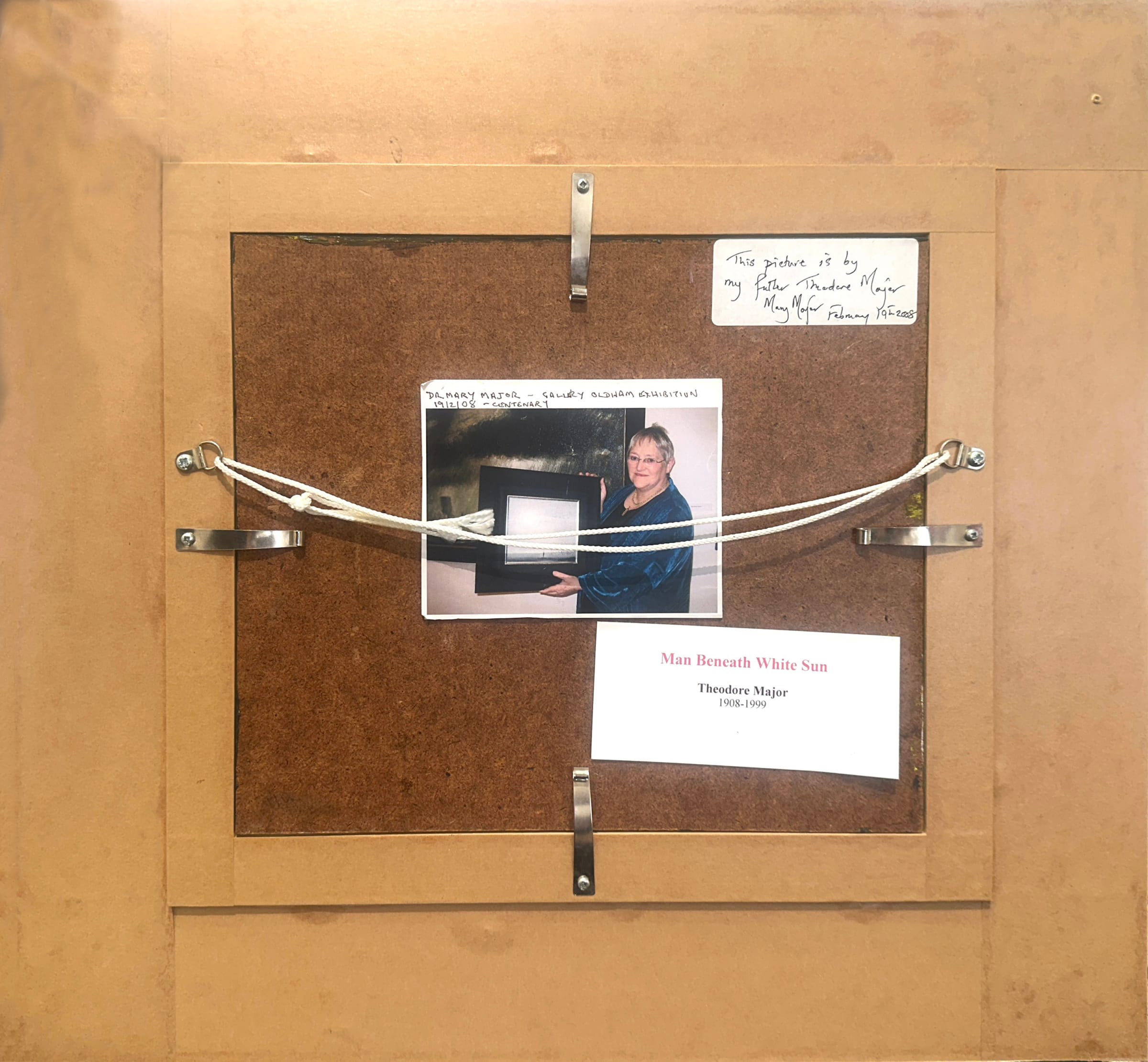 Theodore Major, Man Beneath White Sun | Contemporary Six