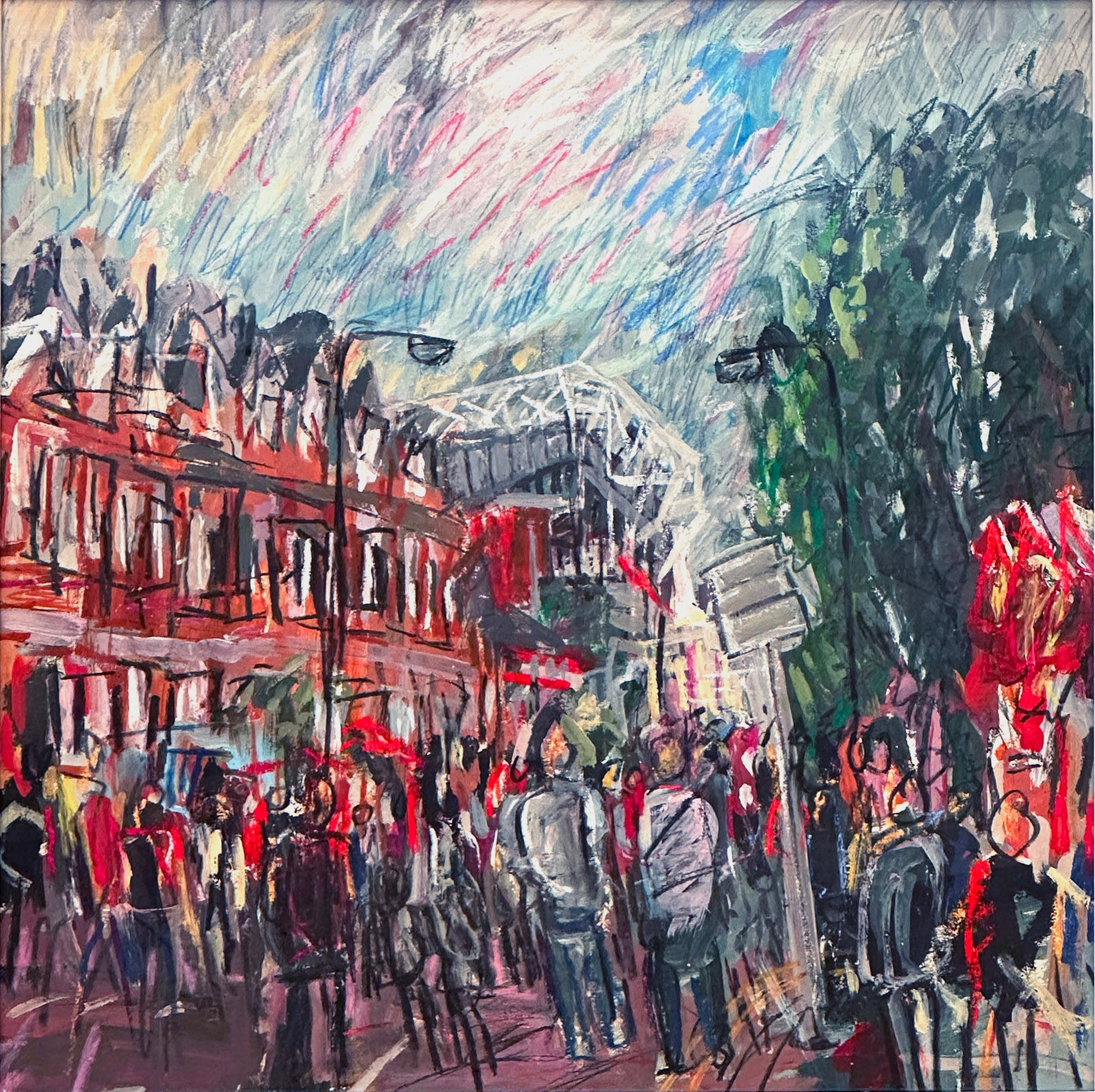 Matthew Thompson, Match Day Crowds - Old Trafford, 2025 | Contemporary Six