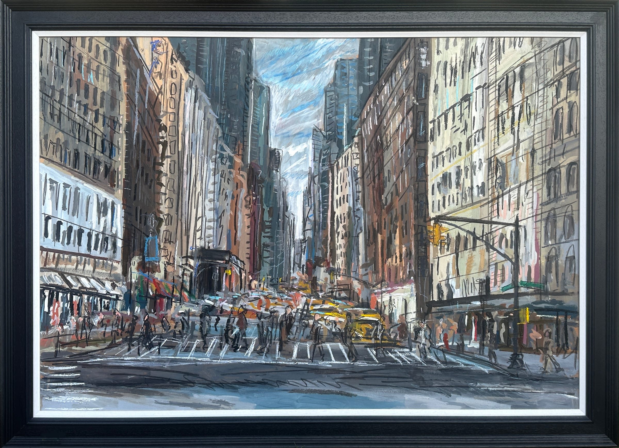Matthew Thompson, Street Crossing Manhattan, 2025 | Contemporary Six