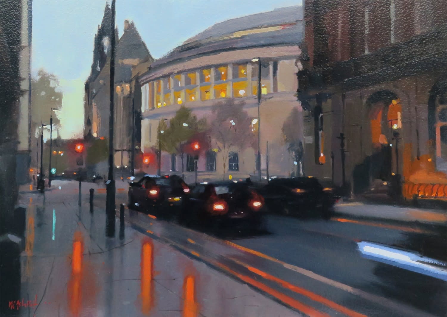 Michael Ashcroft ROI MAFA, The Three Icons of Manchester , 2024 ...