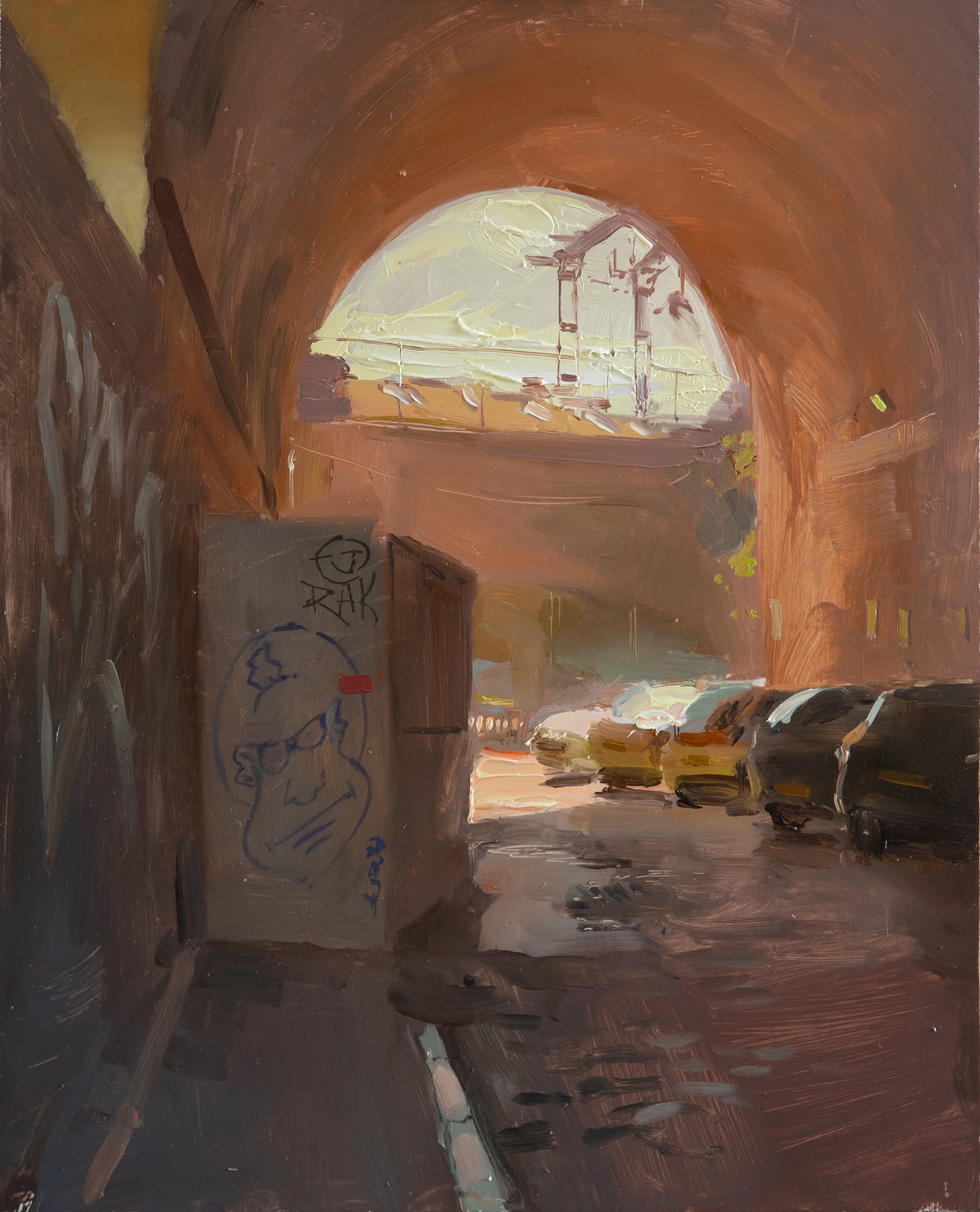 Rob Pointon ROI, Parked Under Viaducts, 2025 | Contemporary Six
