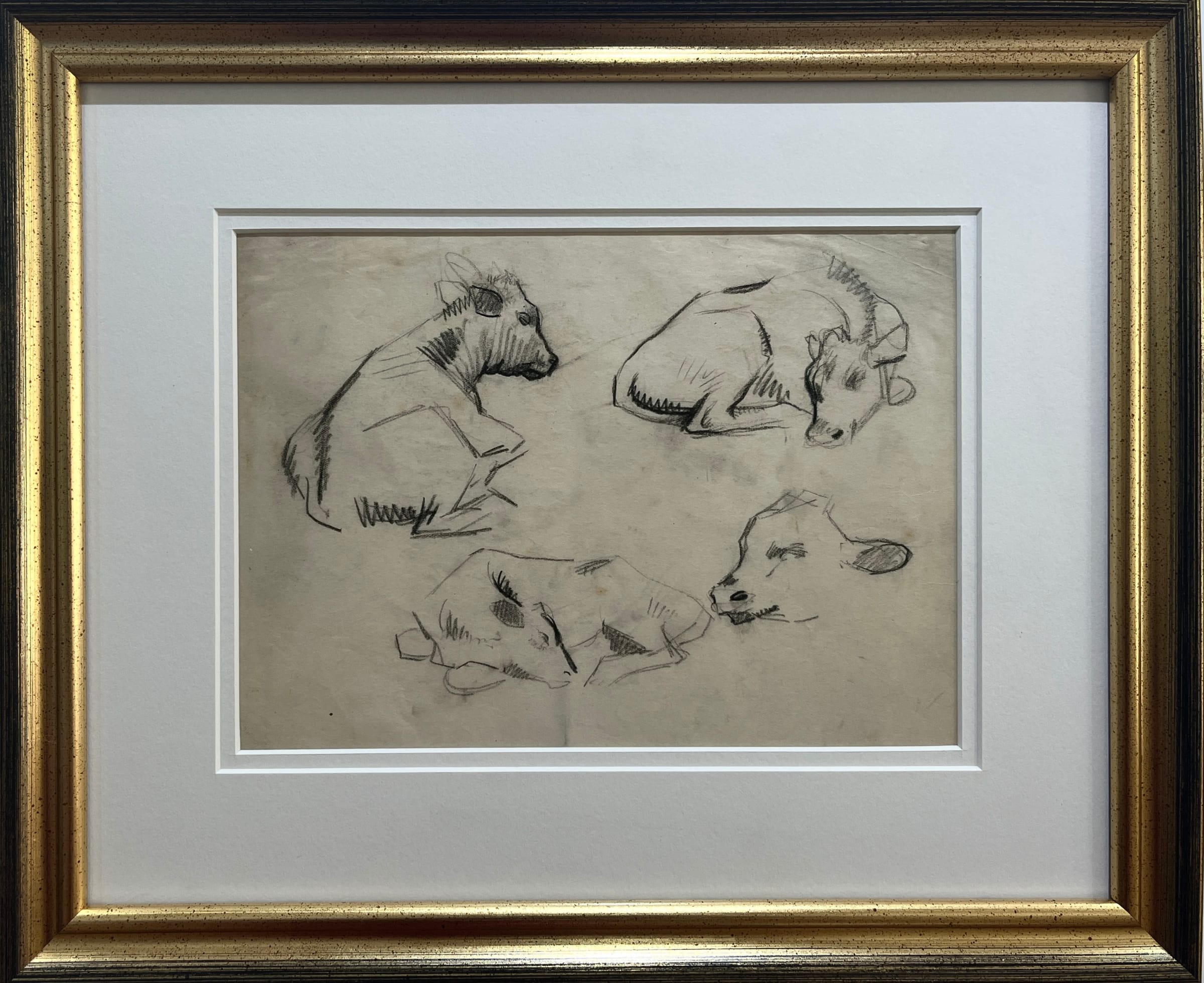 Pierre Adolphe Valette, Calf Study III | Contemporary Six