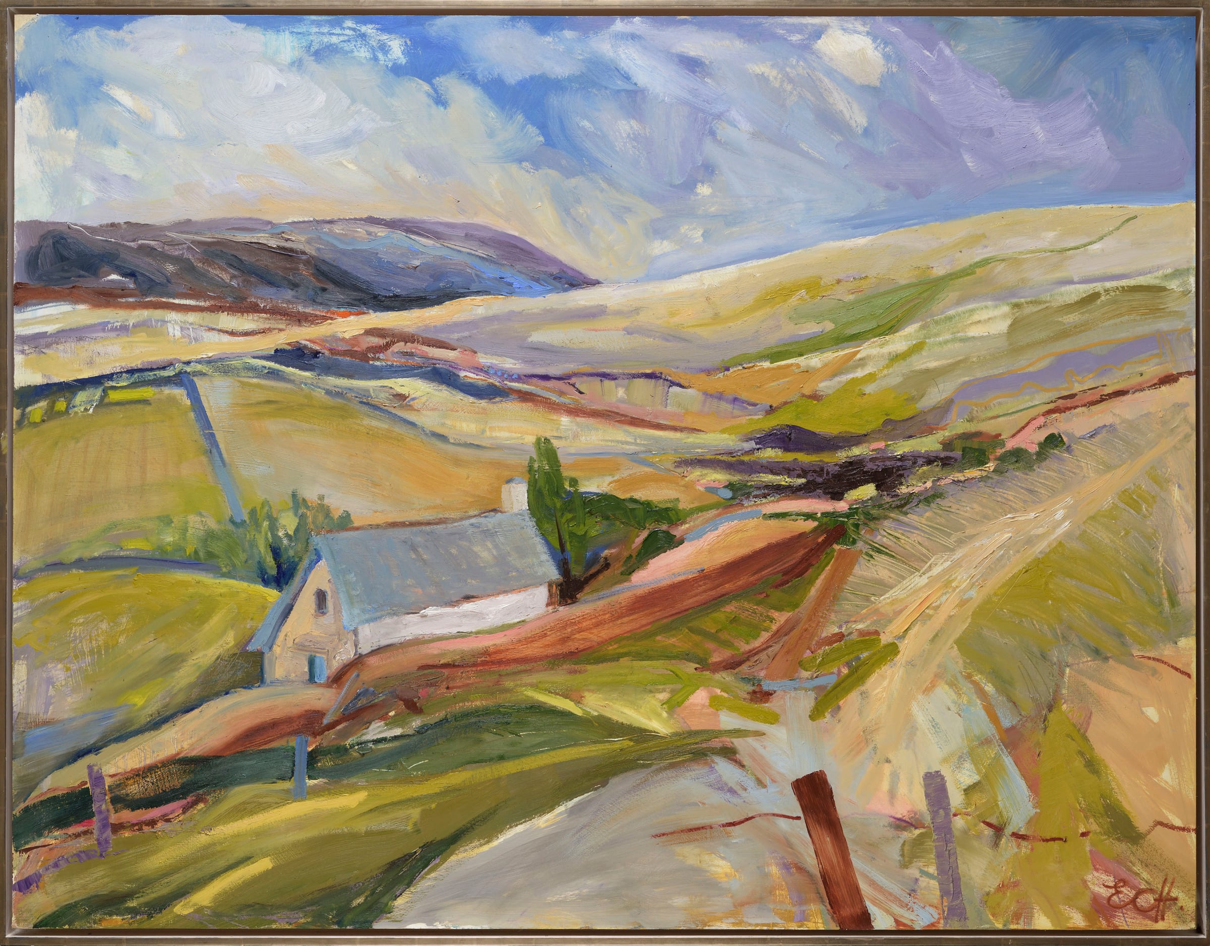 Emma Haggas, Hillside Hideaway (Hungerford Gallery) | Cricket Fine Art