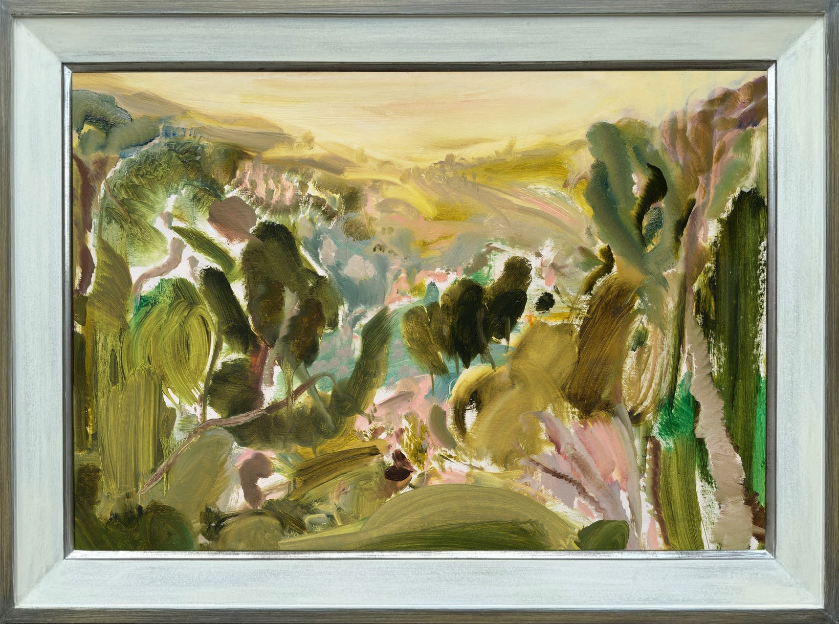 Jemma Powell, Looking Down Across the Valley (London Gallery) | Cricket ...