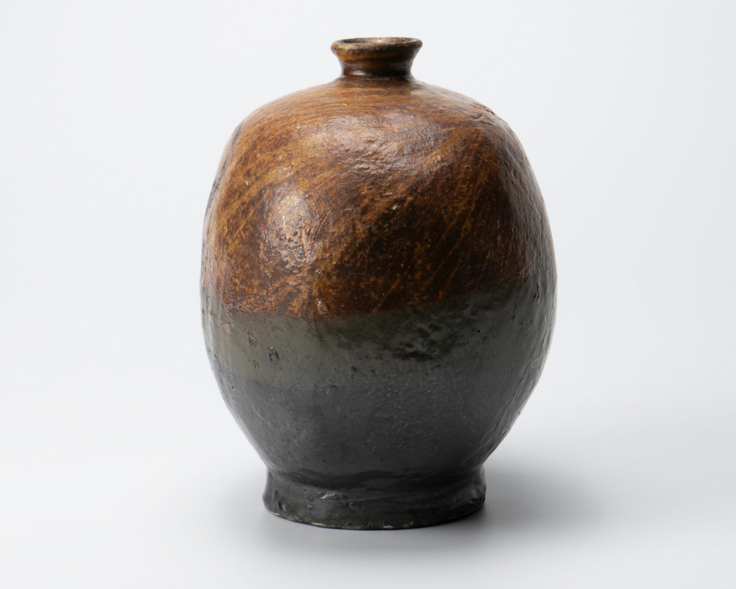 Kikuchi Katsu 菊池克, Flat vase with double glaze, 2024 | Dai Ichi Arts ...