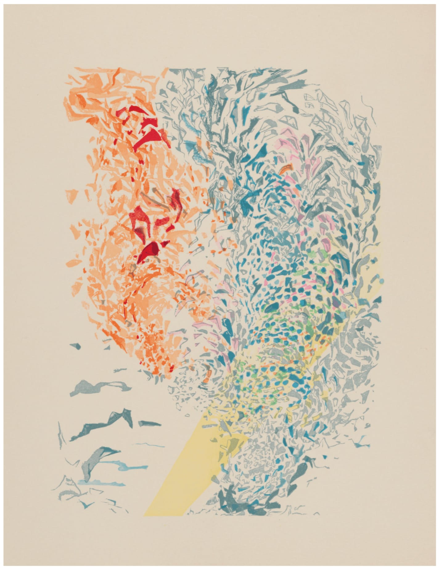 Salvador Dali, The Dust of Souls, Proof, 1960 | Dawson Cole Fine Art