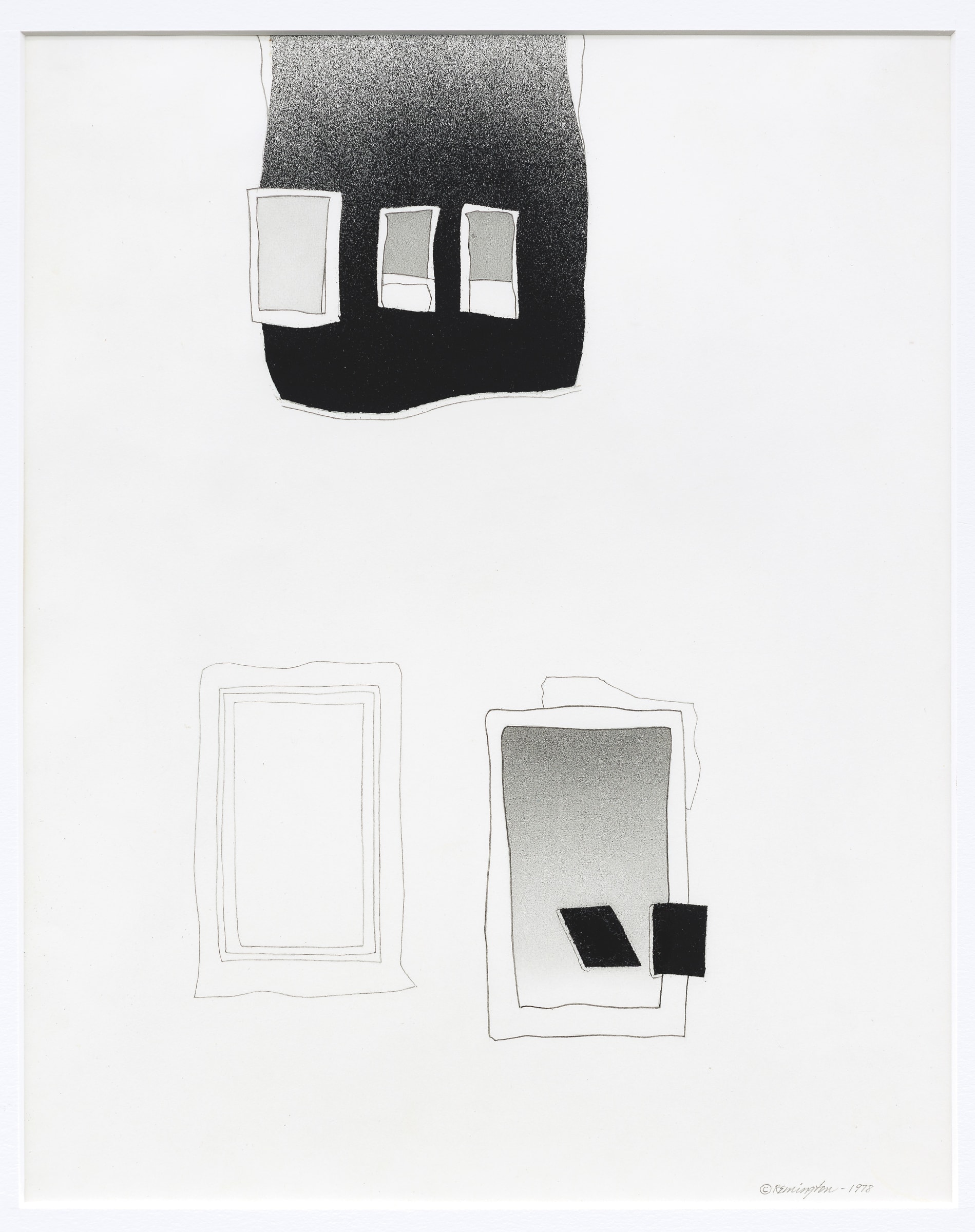 Deborah Remington, Trace Series #3, 1978