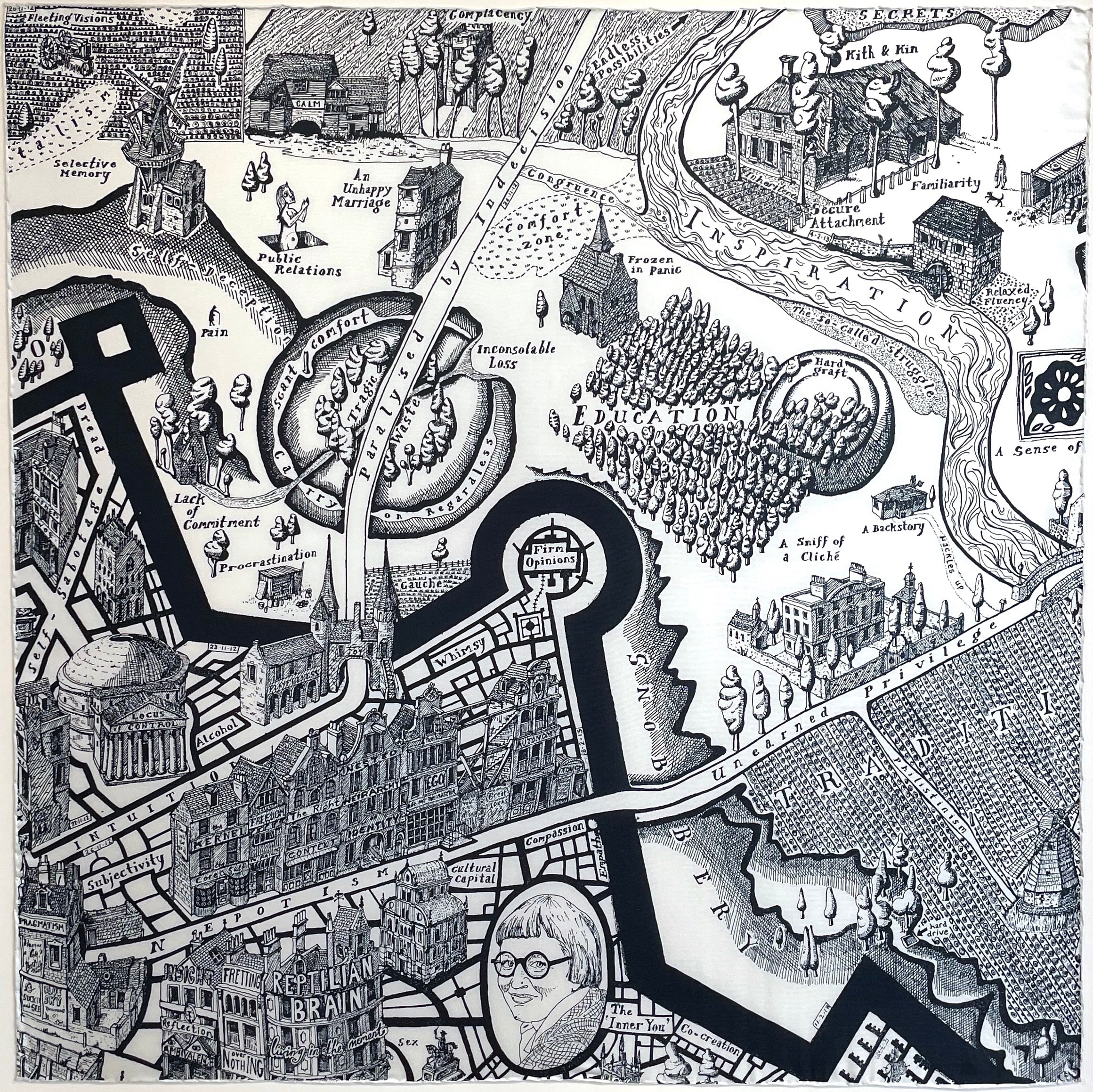 Grayson Perry, Map of Days, 2020 | Dellasposa