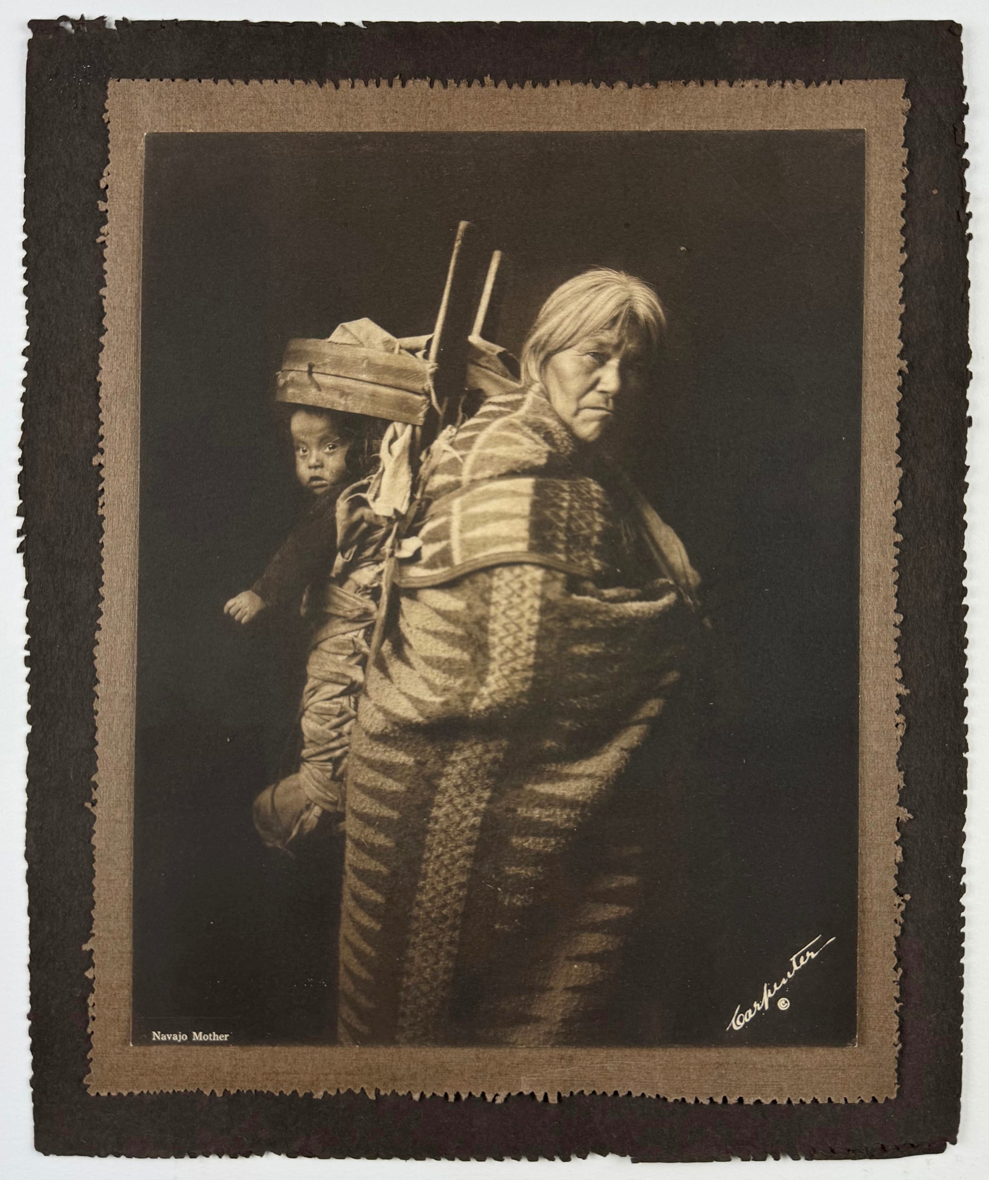 Charles Carpenter, Navajo Mother, c. 1910 | Daniel / Oliver