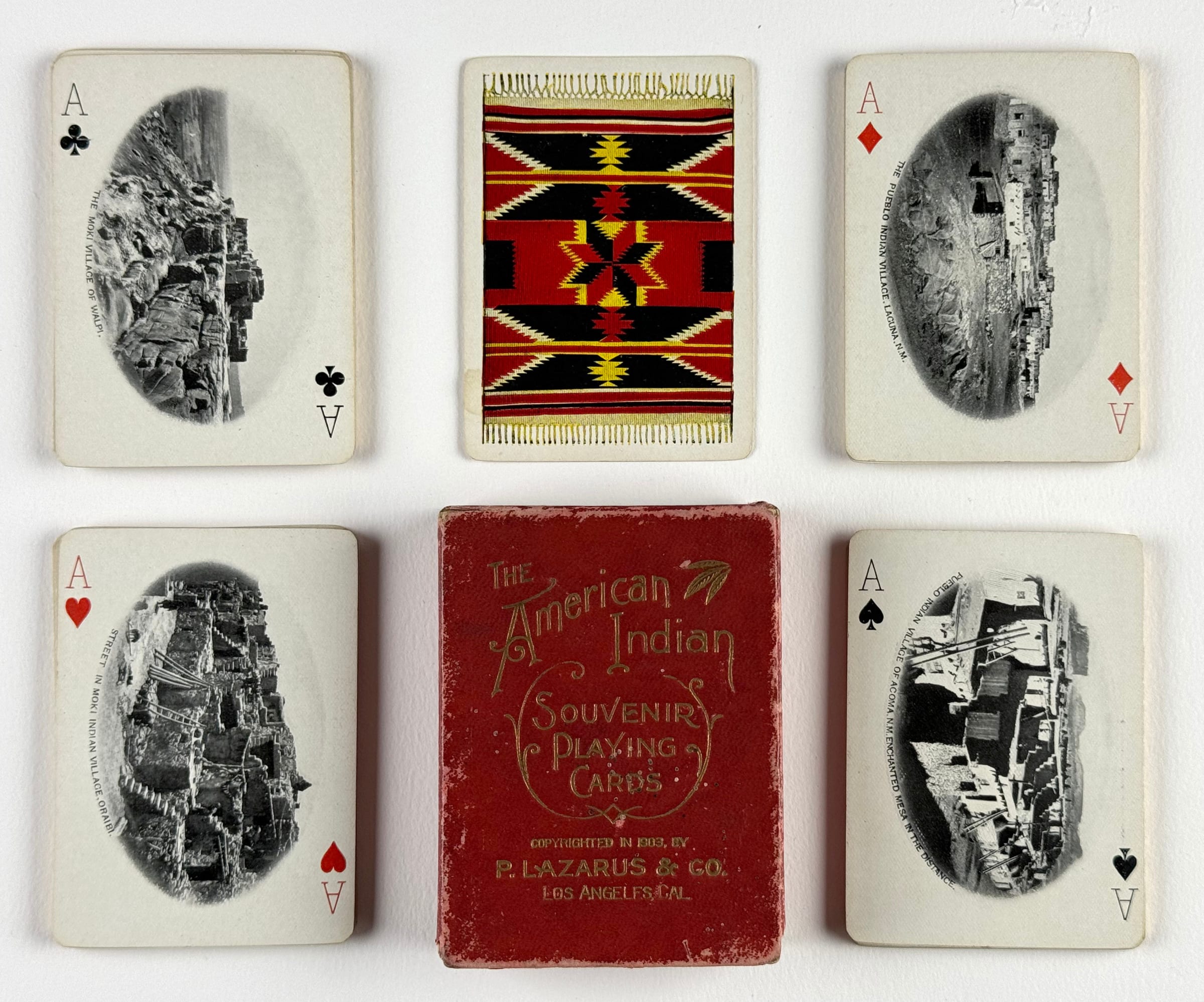 Adam Clark Vroman, The American Indian Souvenir Playing Cards, 1903 ...
