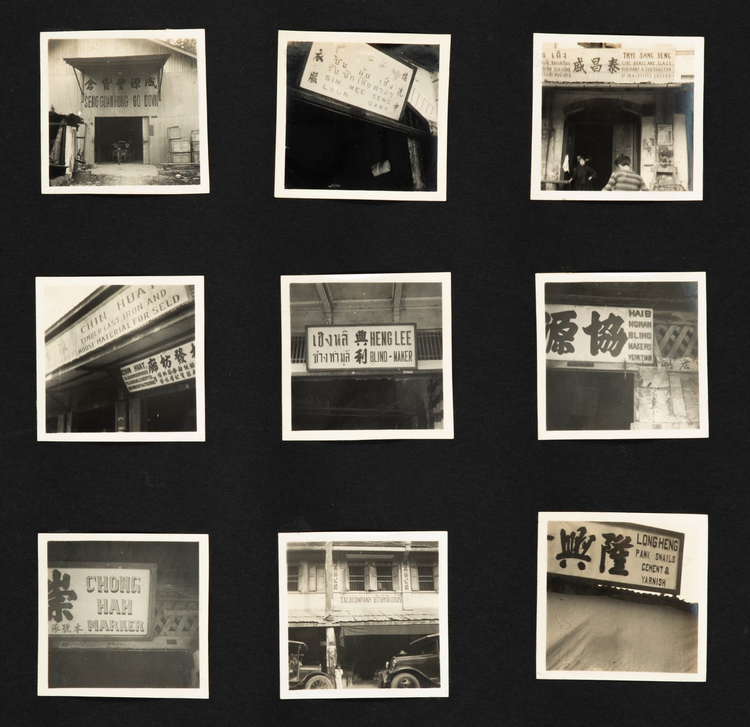 [Signage], Typological Album Documenting Multi-Language Signage in ...