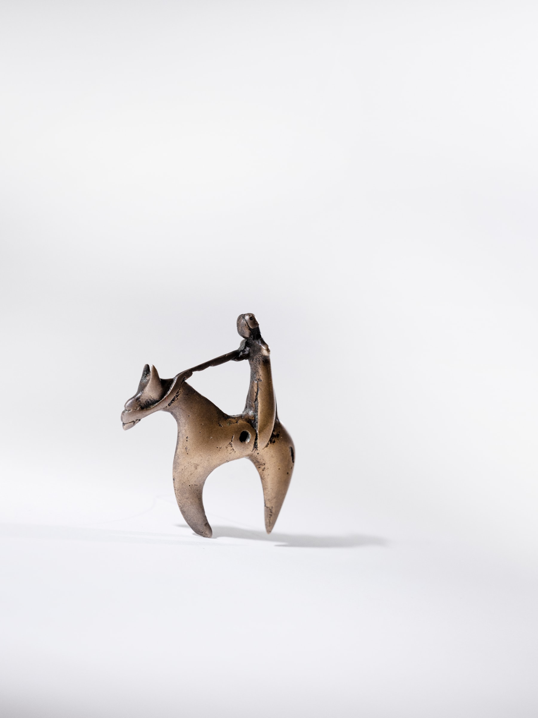 Anonymous Kotoko artist, Horse-and-rider shaped Amulet | Duende Art ...
