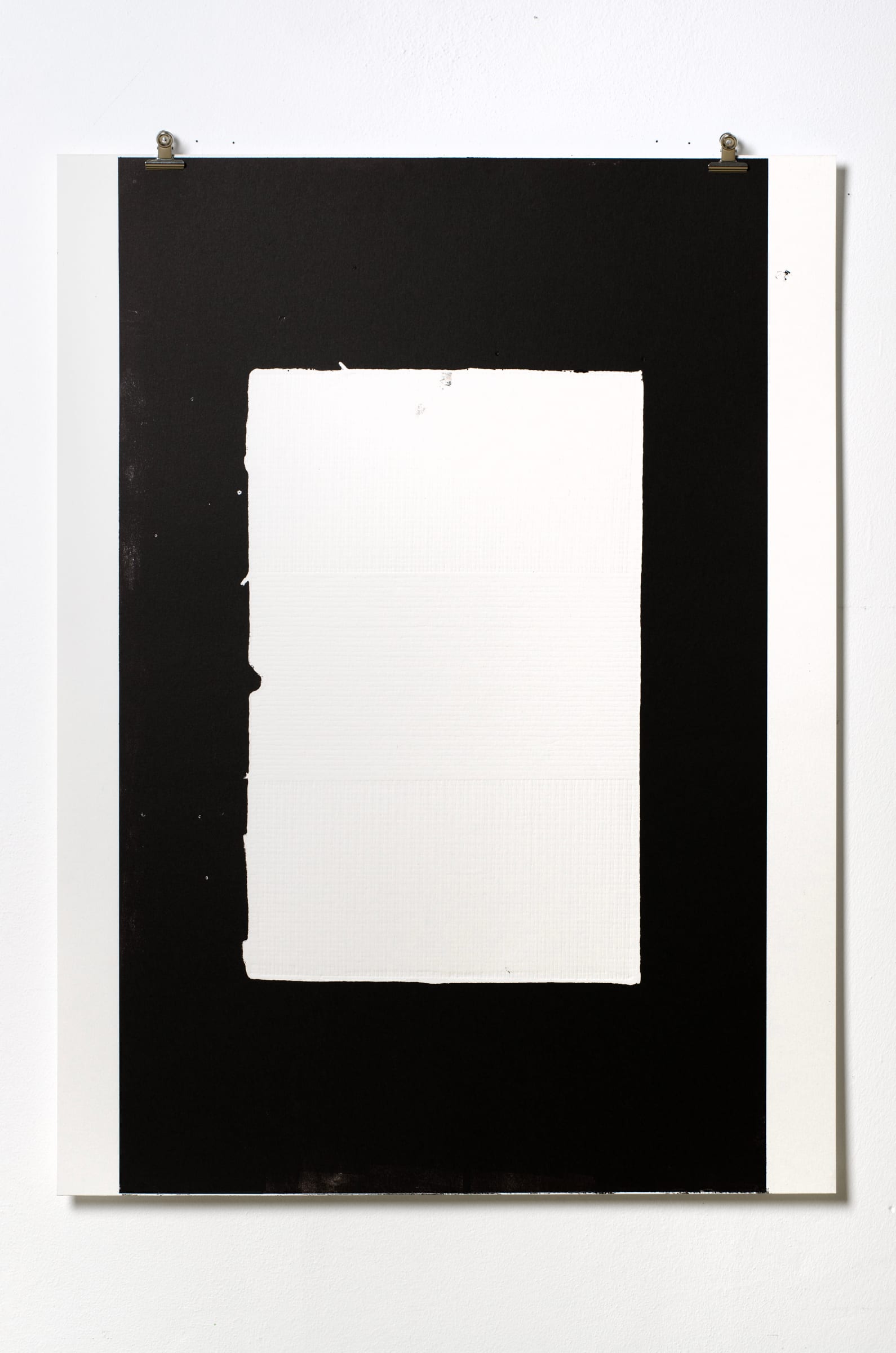 Alex Farrar, Folded inked moving box #35 (books), 2025 | Dürst Britt ...