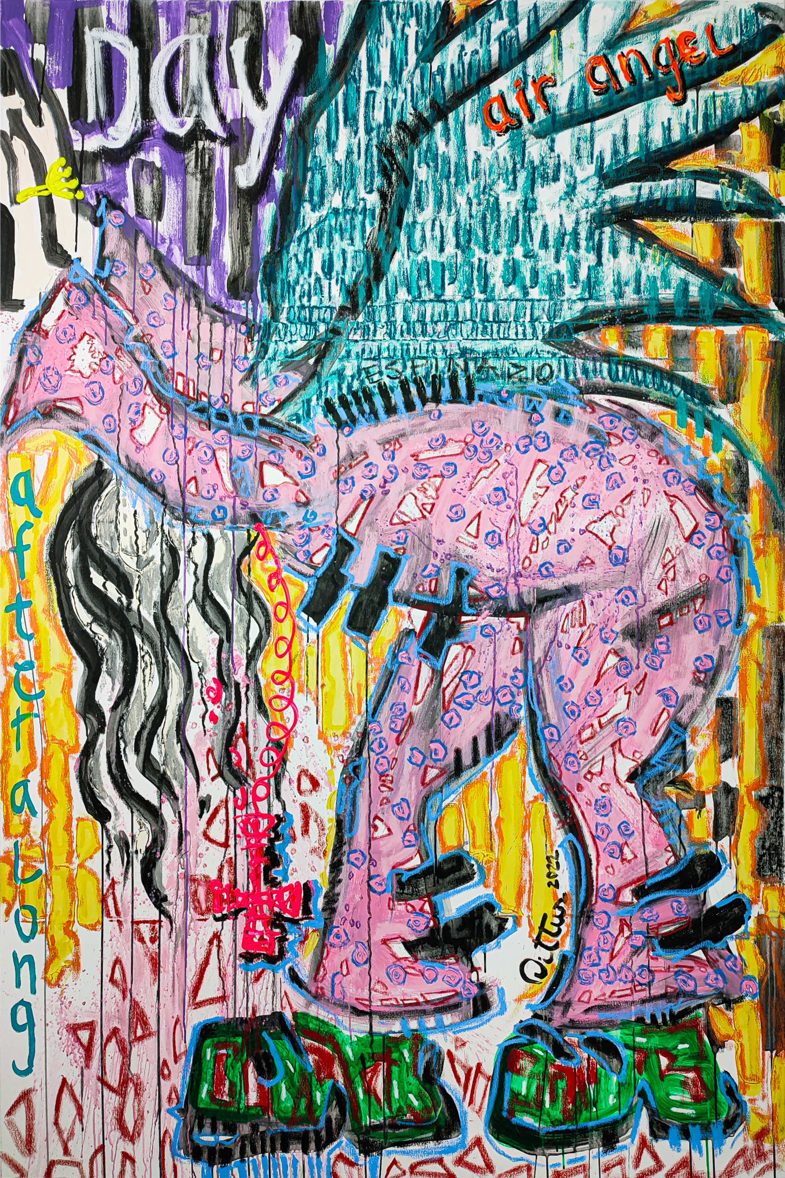 Christian Dittus, After a long day ( Air Angel ) , 2022 | ELiTY ART