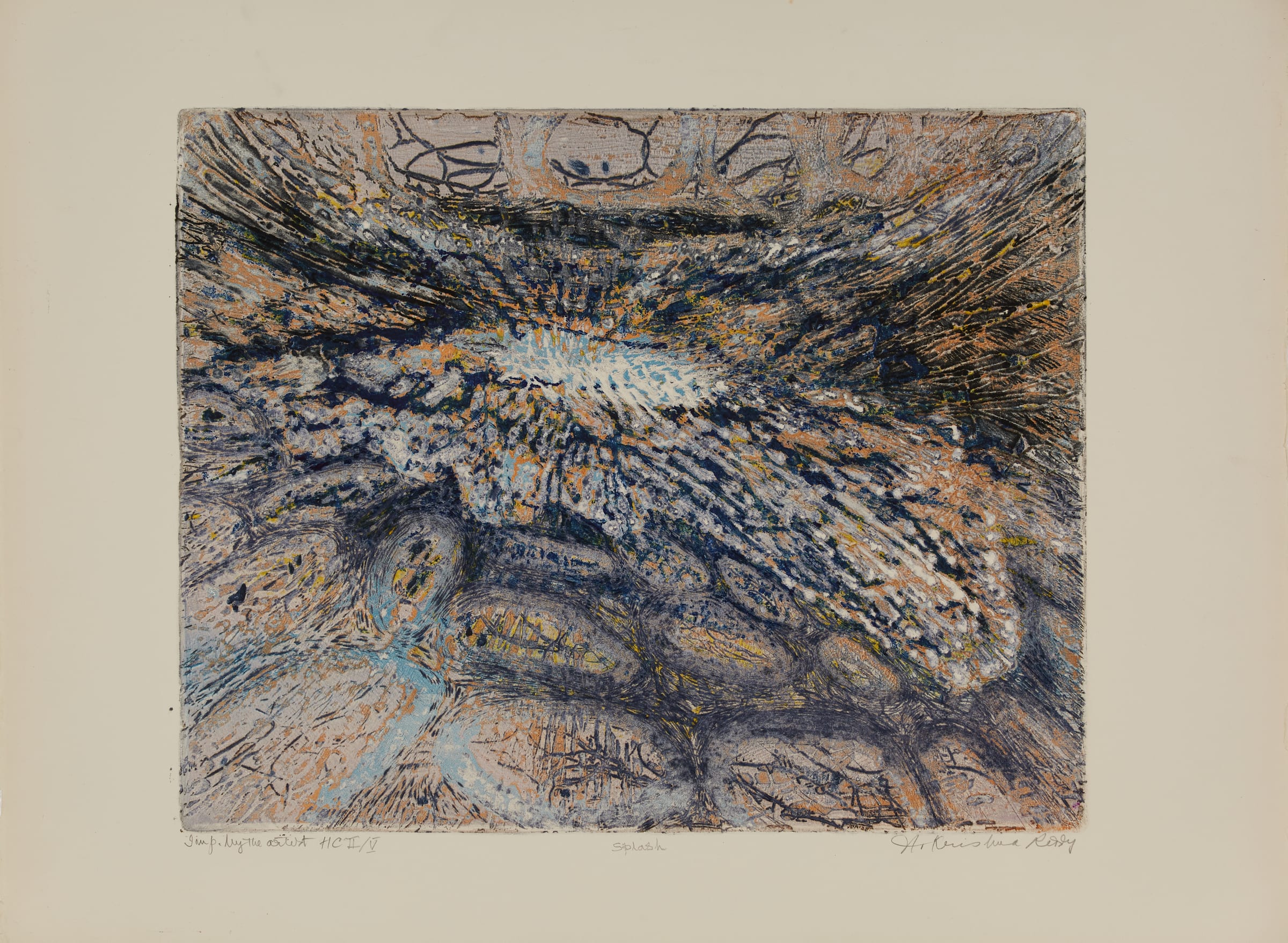 Krishna Reddy, Splash, 1963 | Experimenter