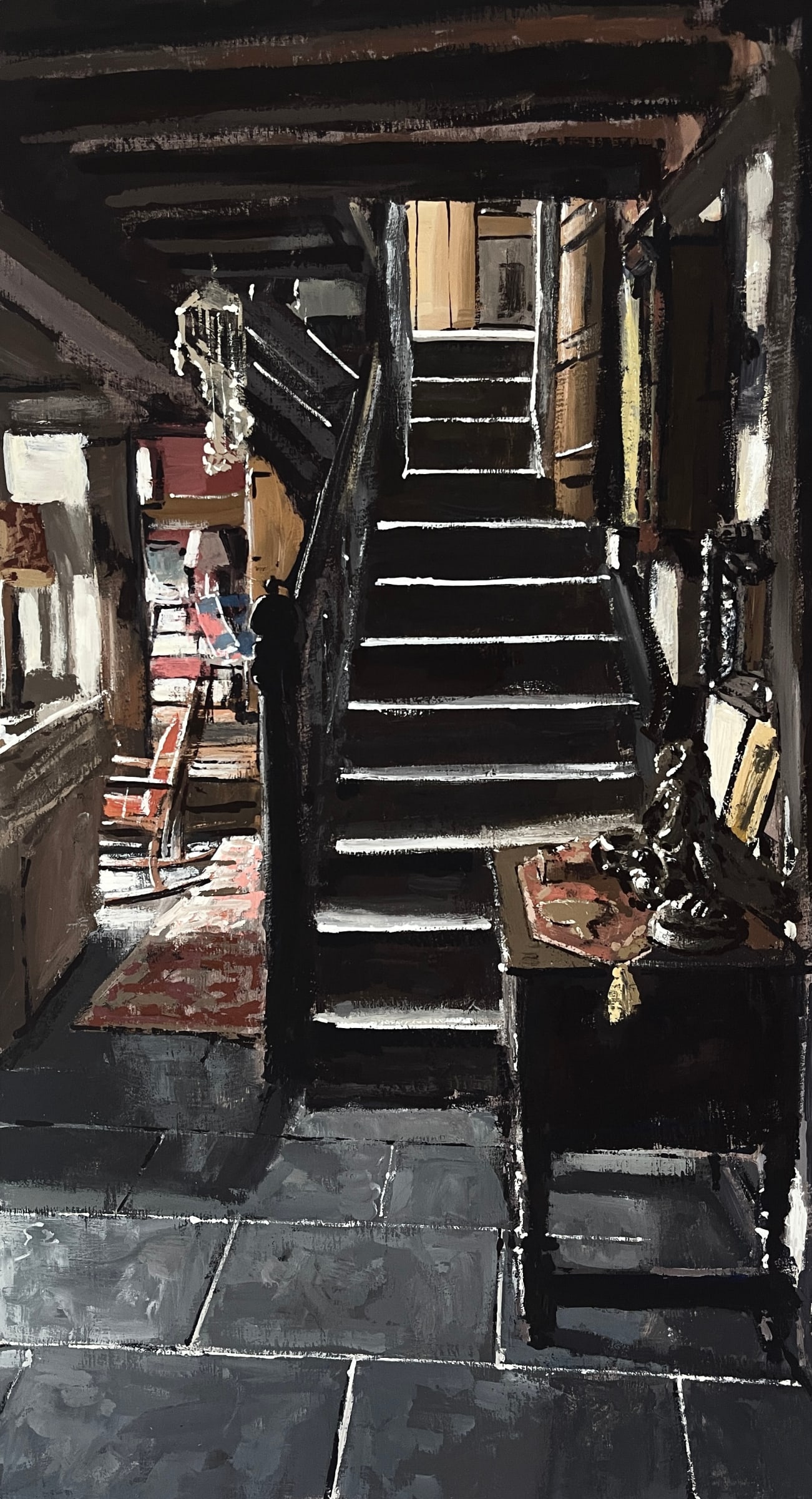 Matthew Wood, Pen y Bryn | Staircase, 2025 | Ffin y Parc Gallery
