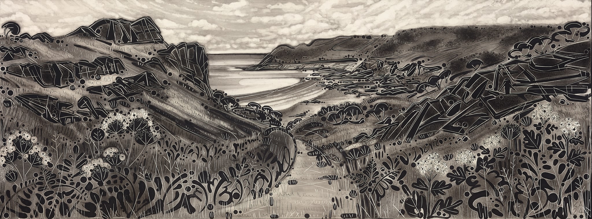 Katie Allen, Fall Bay, 2025 | Ffin y Parc Gallery