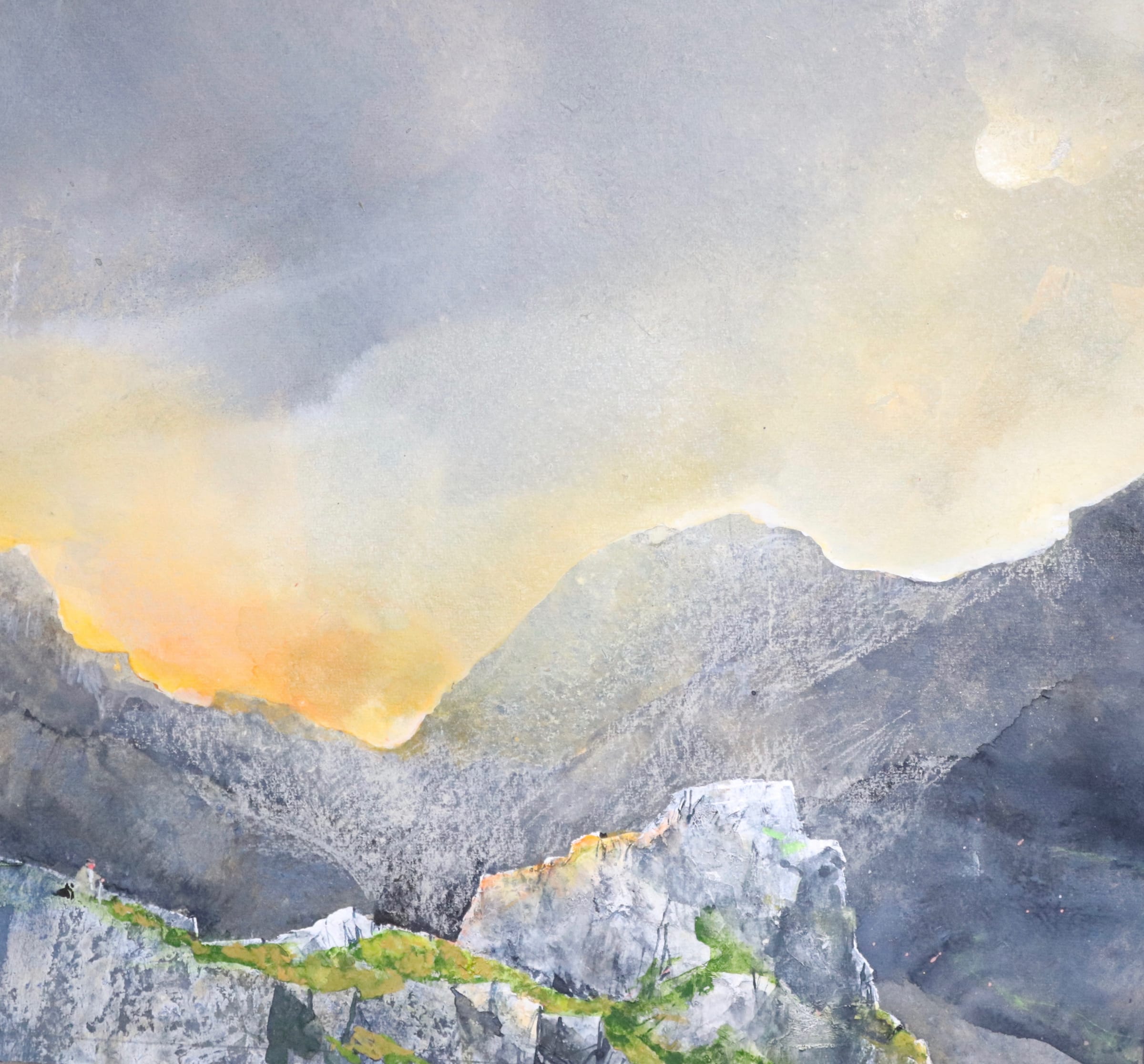 Malcolm Edwards, Above the Pass, Llanberis, 2025 | Ffin y Parc Gallery